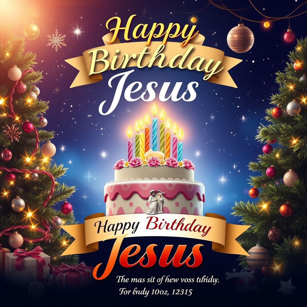 Happy Birthday Jesus - (Free, No Signup AI Tool)