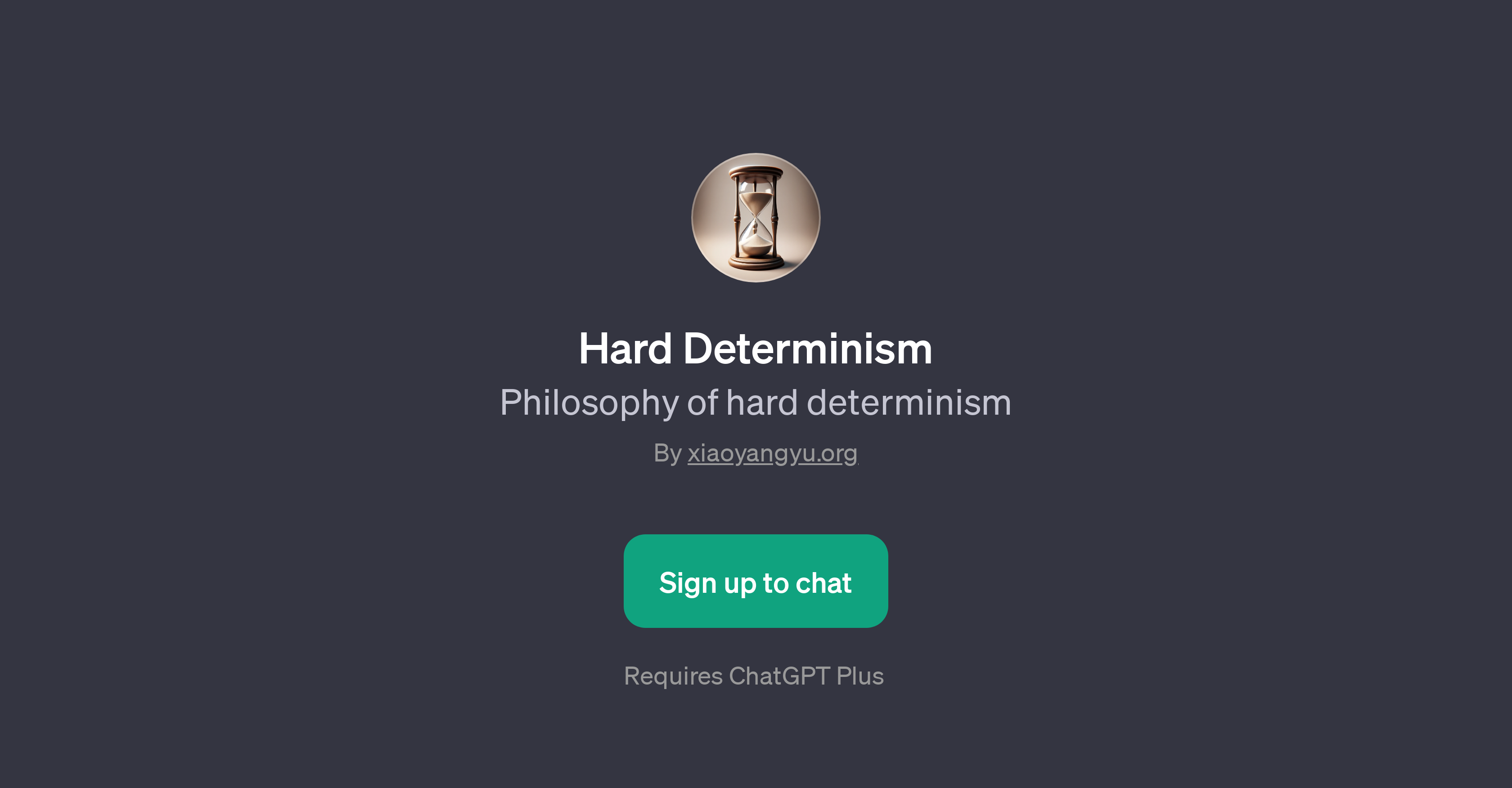 Hard Determinism - Determinism learning - TAAFT