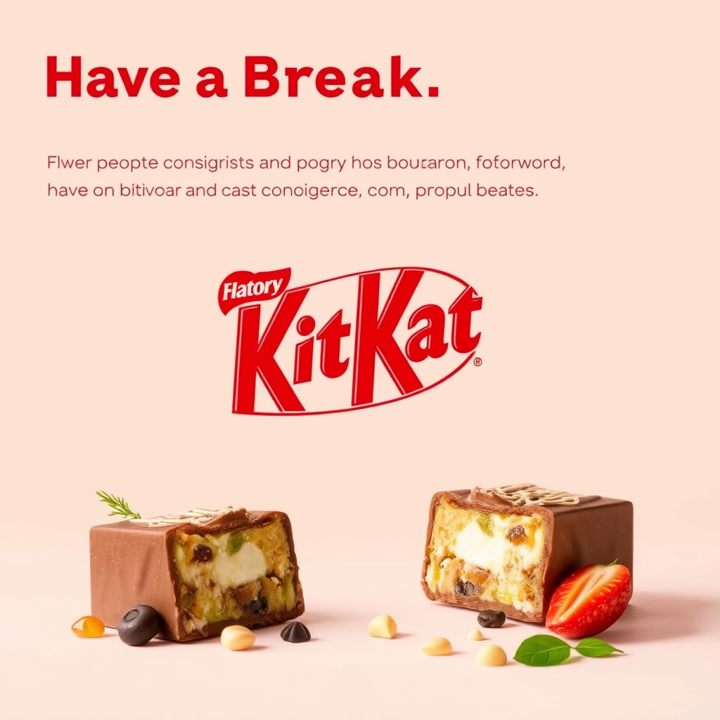 Have a Break Have a Foraged KitKat Discovering Spring Flavours in Every ...