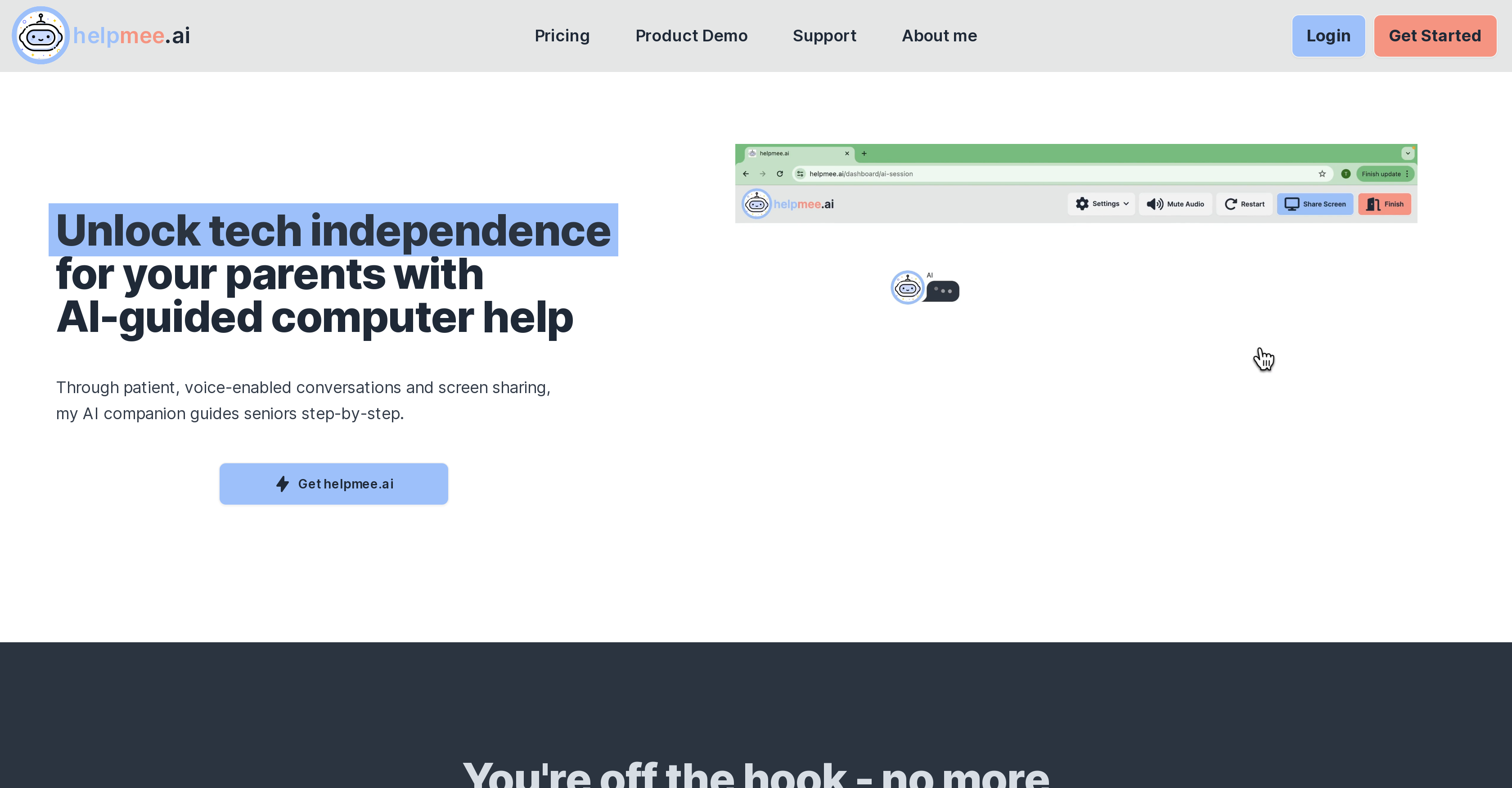 Helpmee - Senior tech support - TAAFT