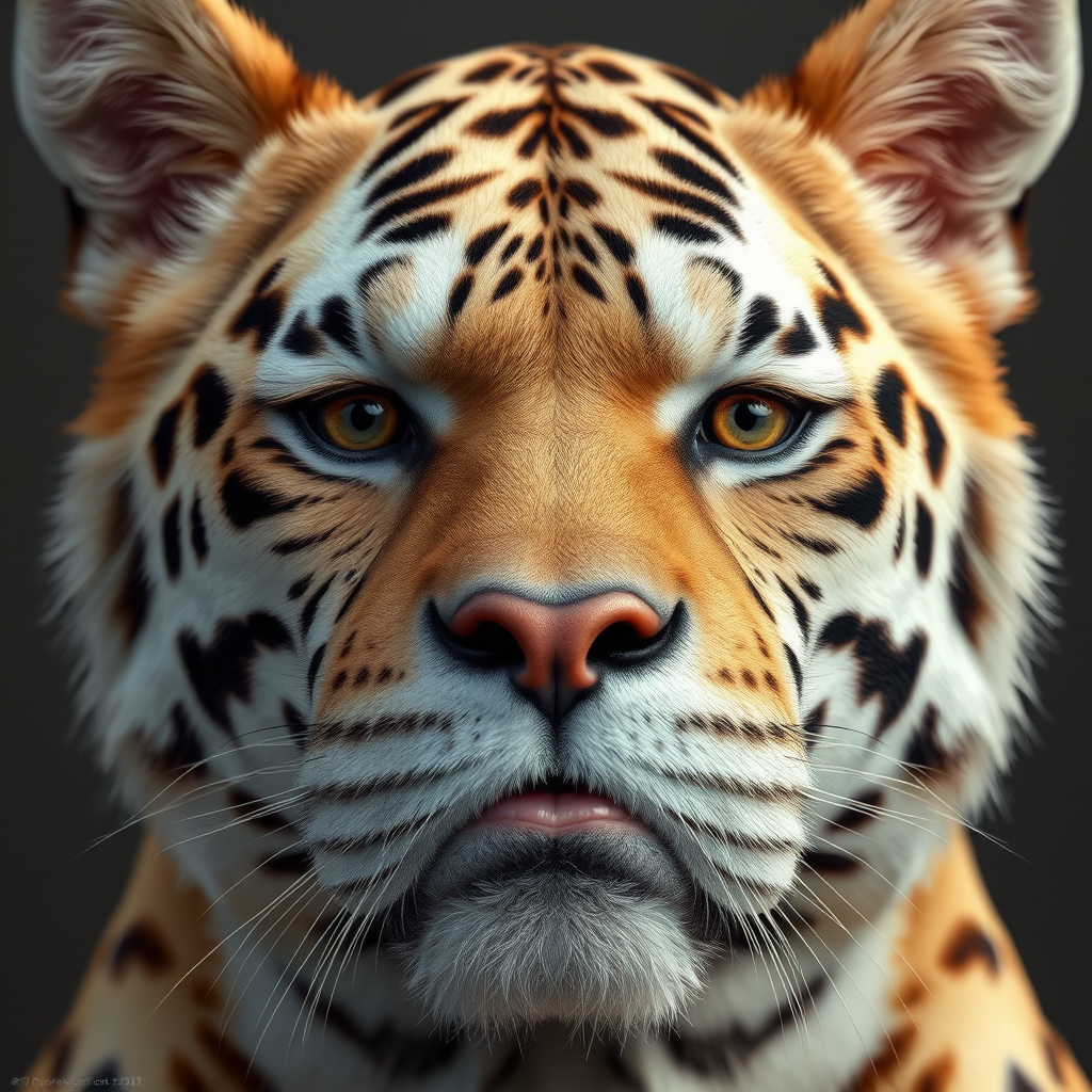 High-Angle Flash Portrait - (Free, No Signup AI Tool)