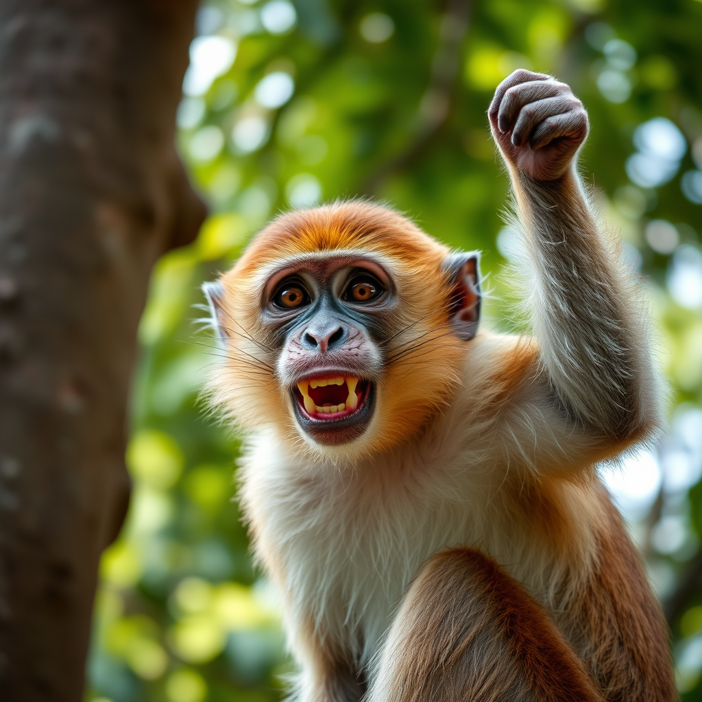 Highly detailed realistic Monkey - (Free, No Signup AI Tool)