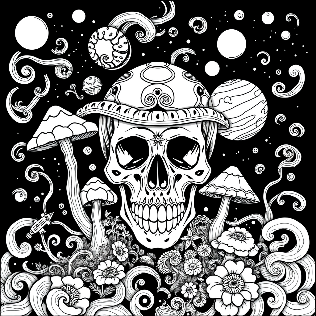 hippy trippy color sheets - (Free, No Signup AI Tool)