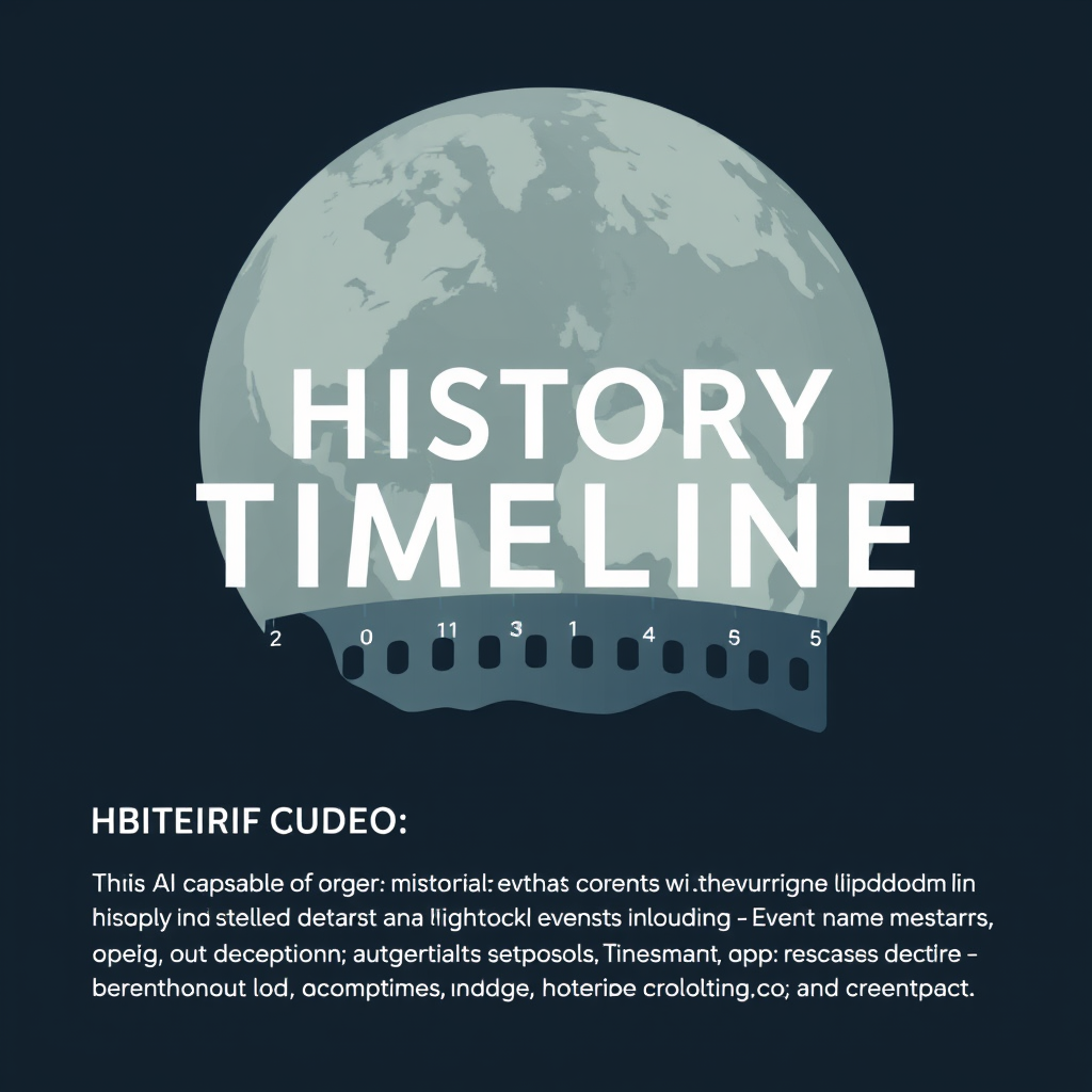 HISTORY TIMELINE - (Free, No Signup AI Tool)