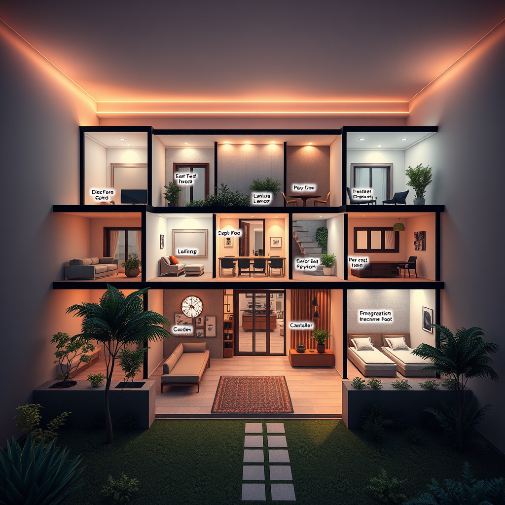 House layout generator - AI Tool by @kelseyloisherua