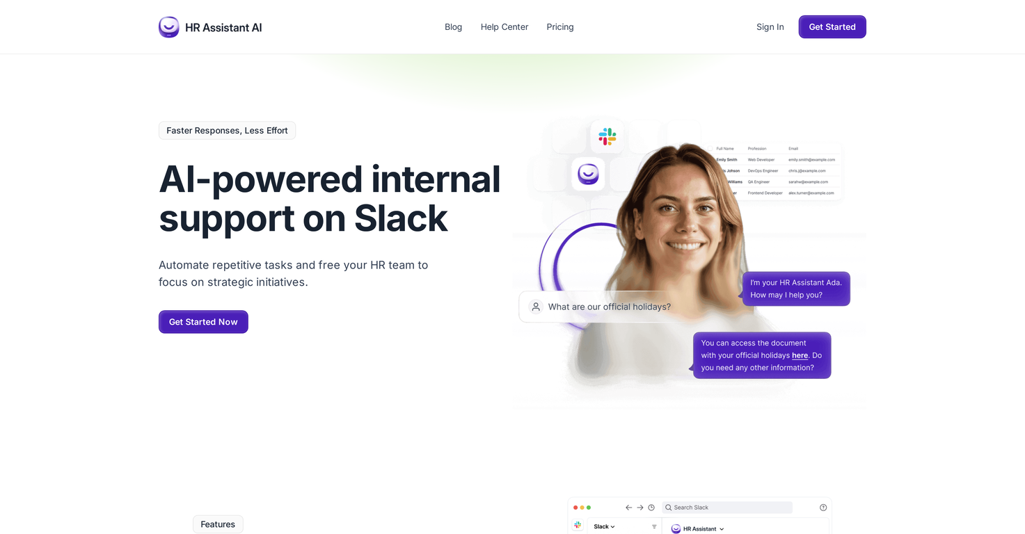 HR Assistant AI And 5 Other AI Alternatives For HR assistance