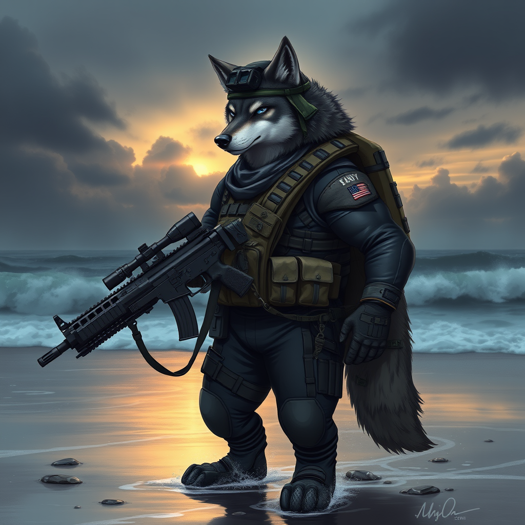 Hyperrealistic Military Anthropomorphic Character - (Free, No Signup AI ...