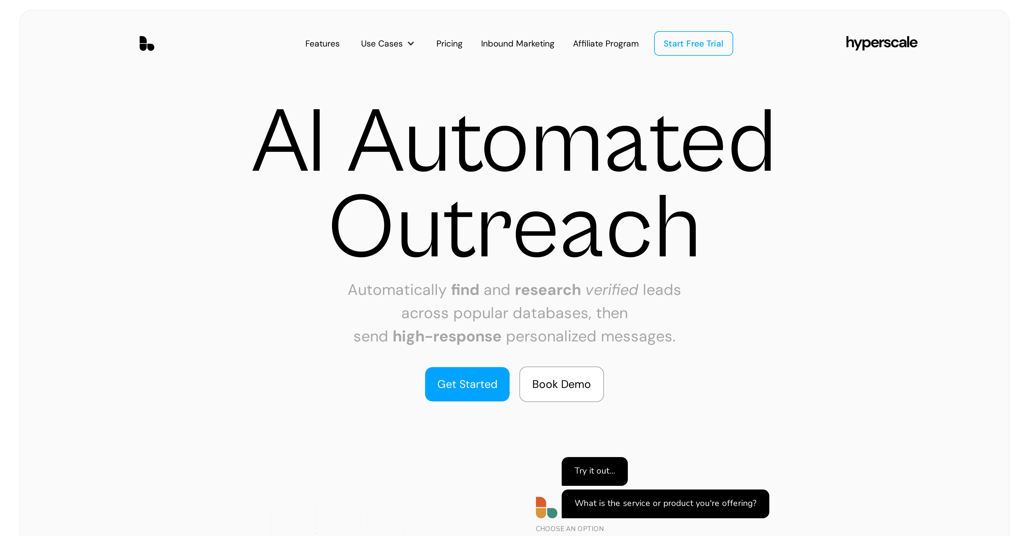Hyperscale - AI Tool For Sales