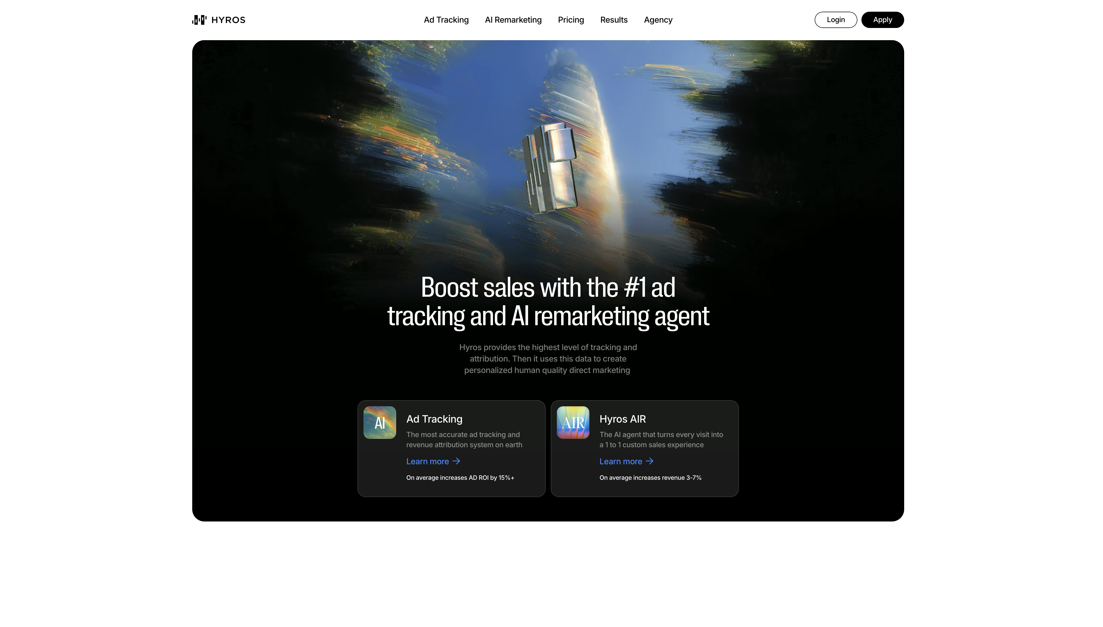 Hyros - Ad performance tracking - TAAFT