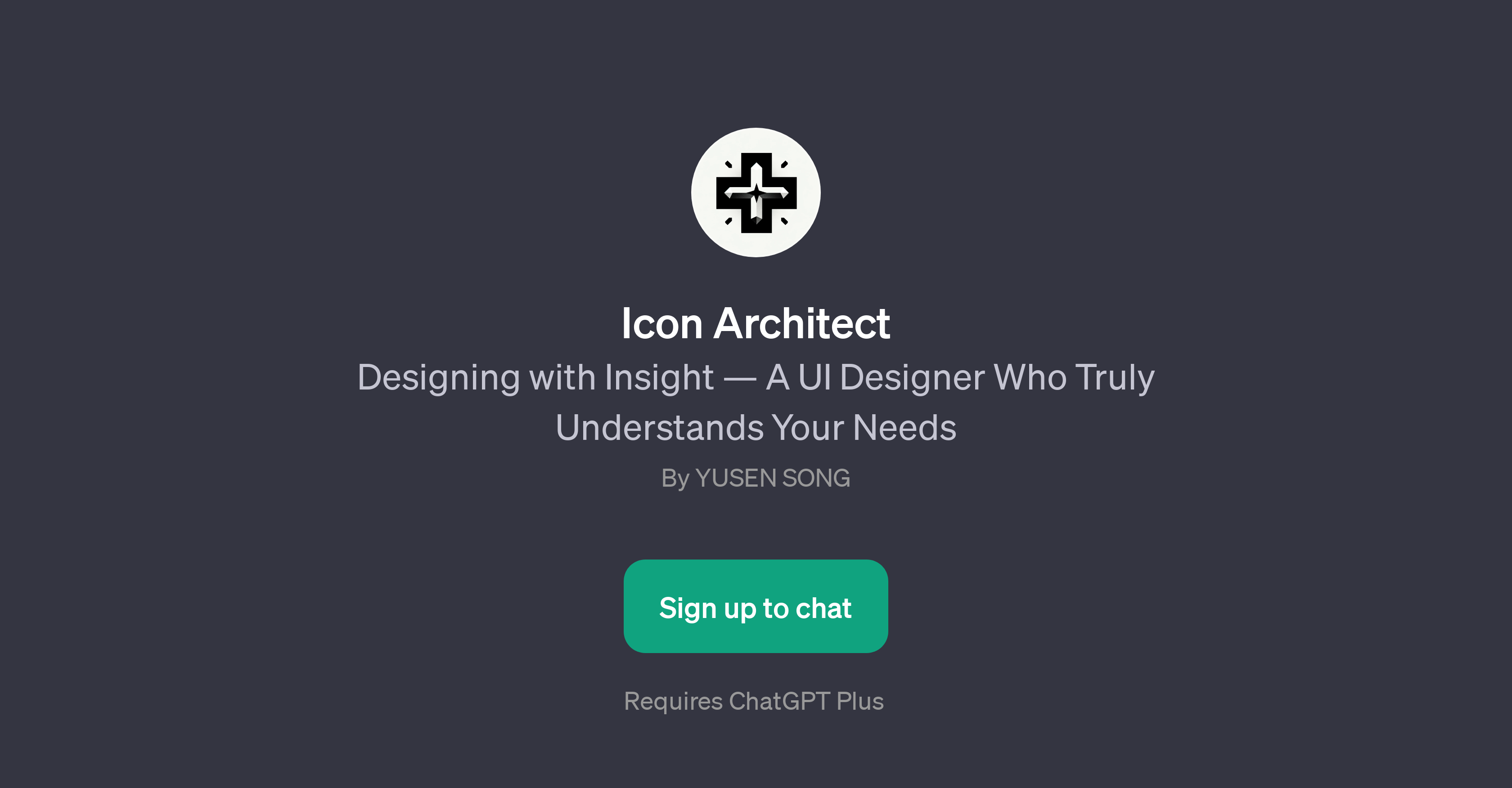 Icon Architect - Ui icon design - TAAFT