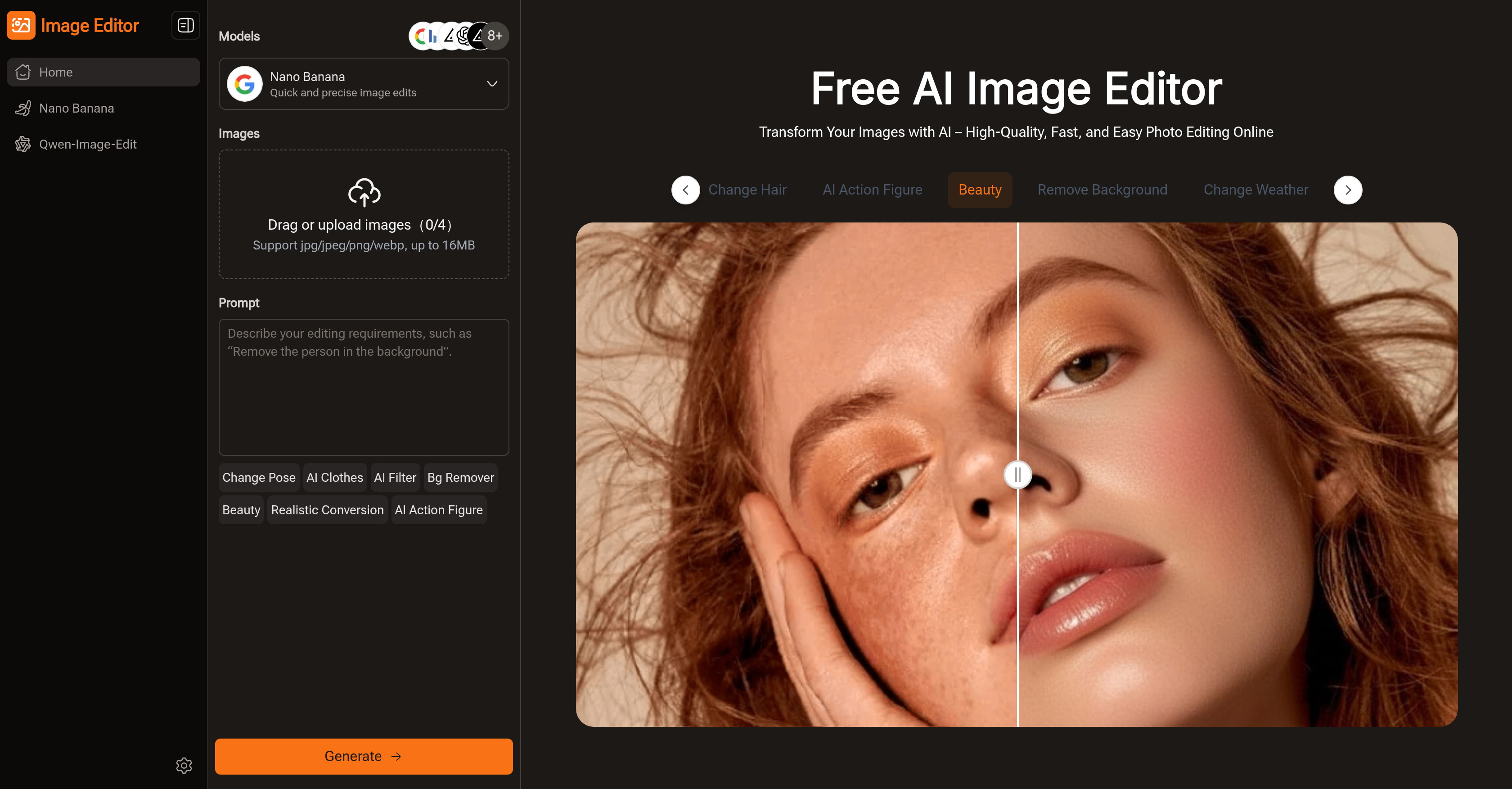 Image Editor Online - AI Tool For Image editing