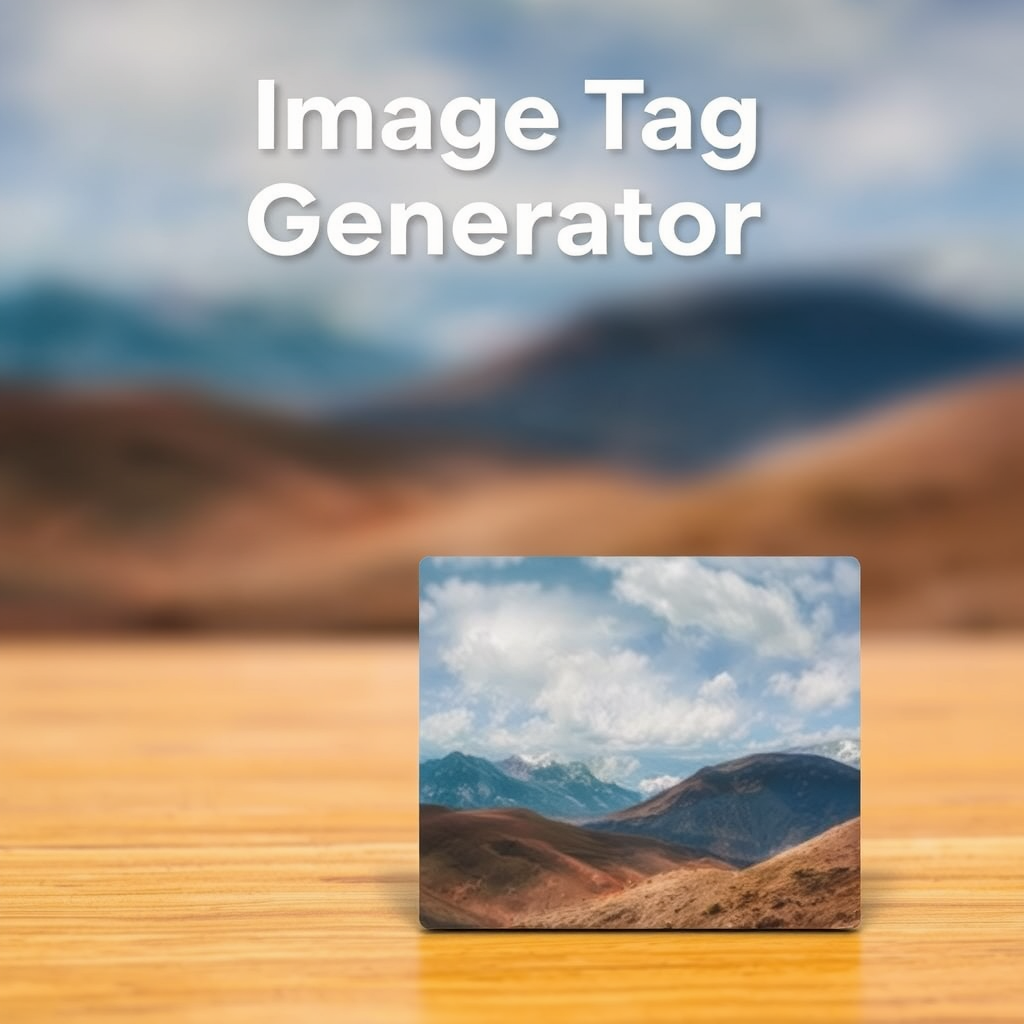 Image Tag Generator - (Free, No Signup AI Tool)