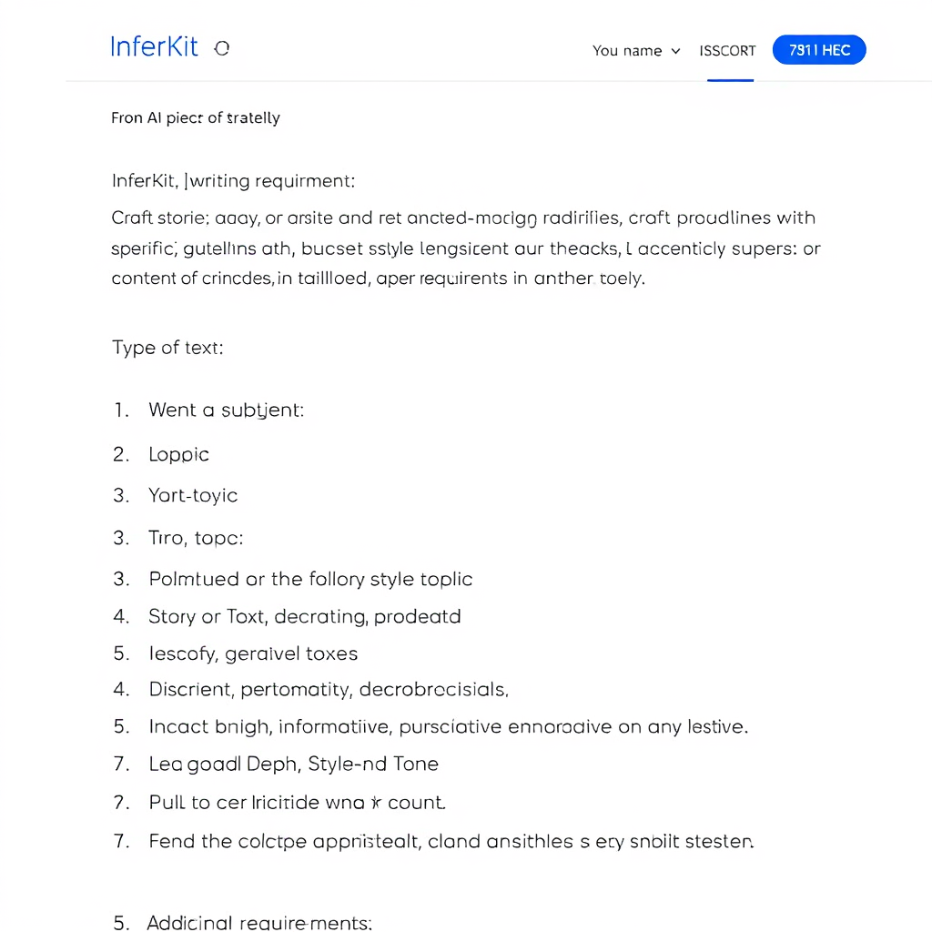 InferKit writing tool - (Free, No Signup AI Tool)