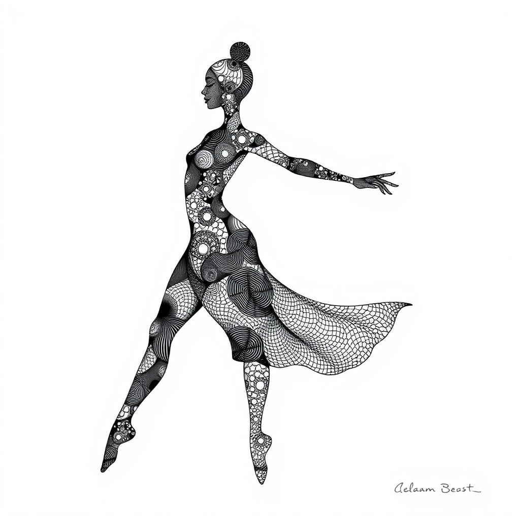 ink drawing model patterns - (Free, No Signup AI Tool)