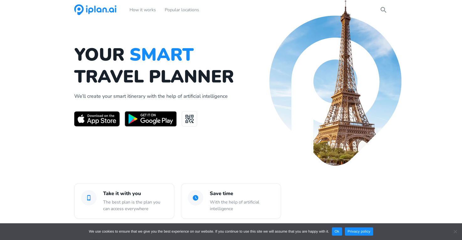 iplan - AI Tool For Travel itineraries