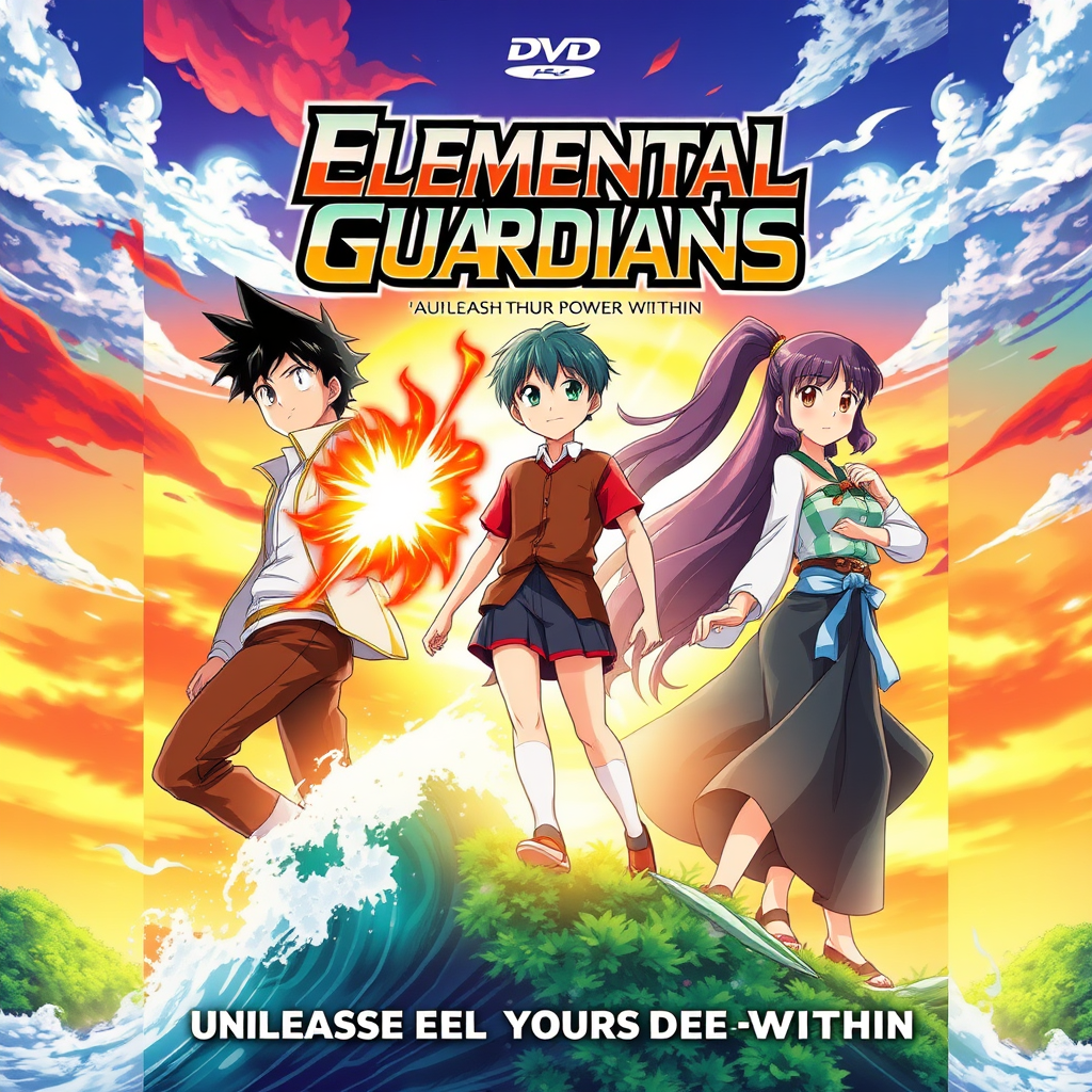 Japanese Anime DVD Covers - (Free, No Signup AI Tool)