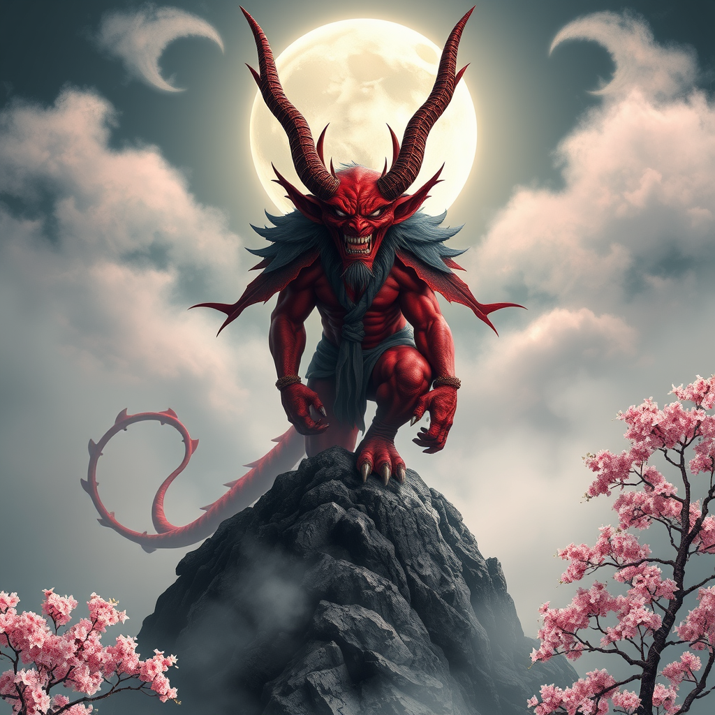 JAPANESE DEMON IMAGE GENERATOR - (Free, No Signup AI Tool)