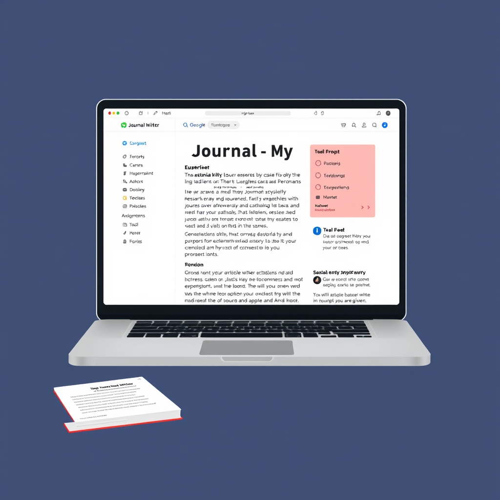 Journal writer - (Free, No Signup AI Tool)
