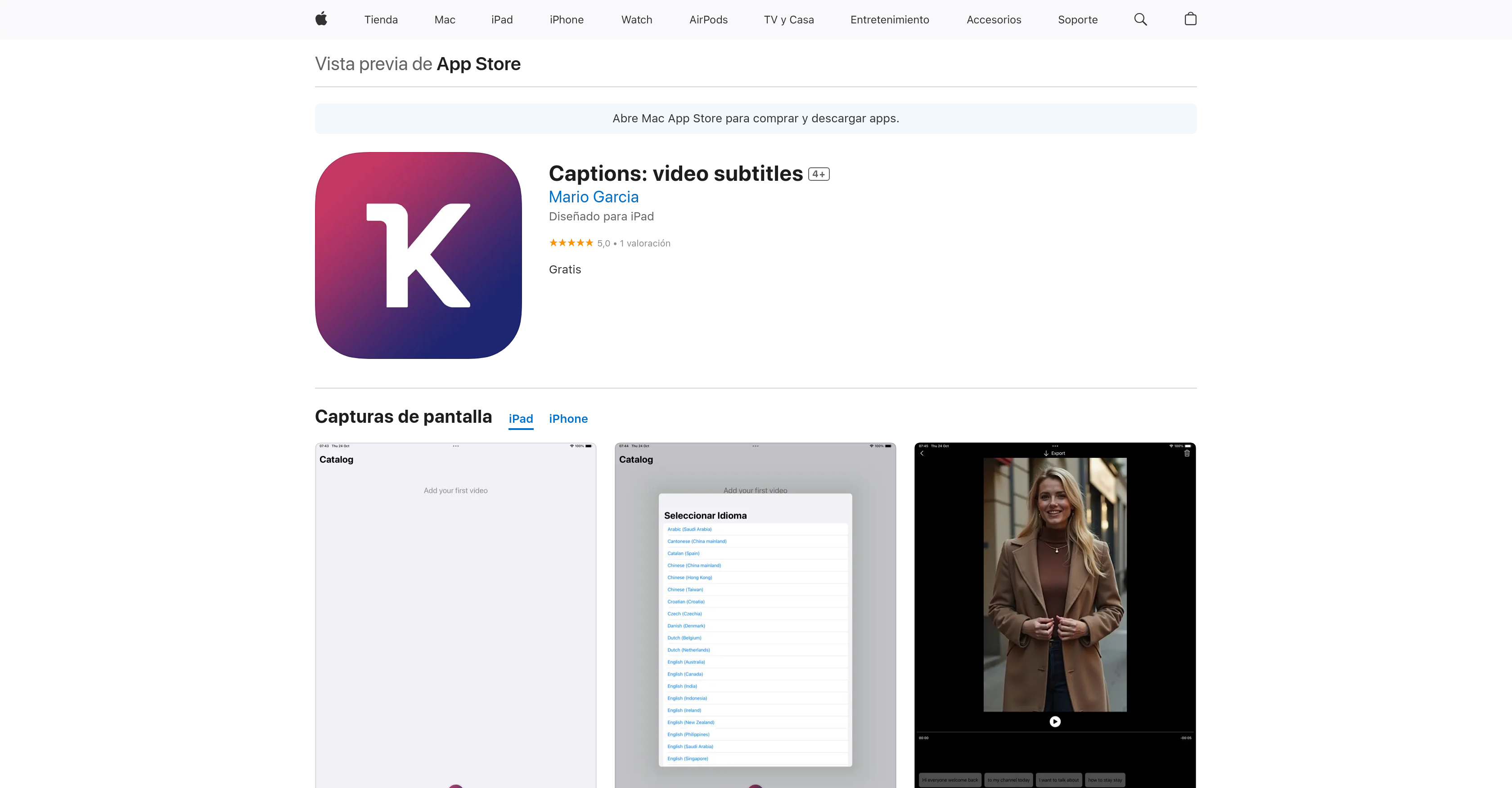 Kaption - AI Tool For Video captions