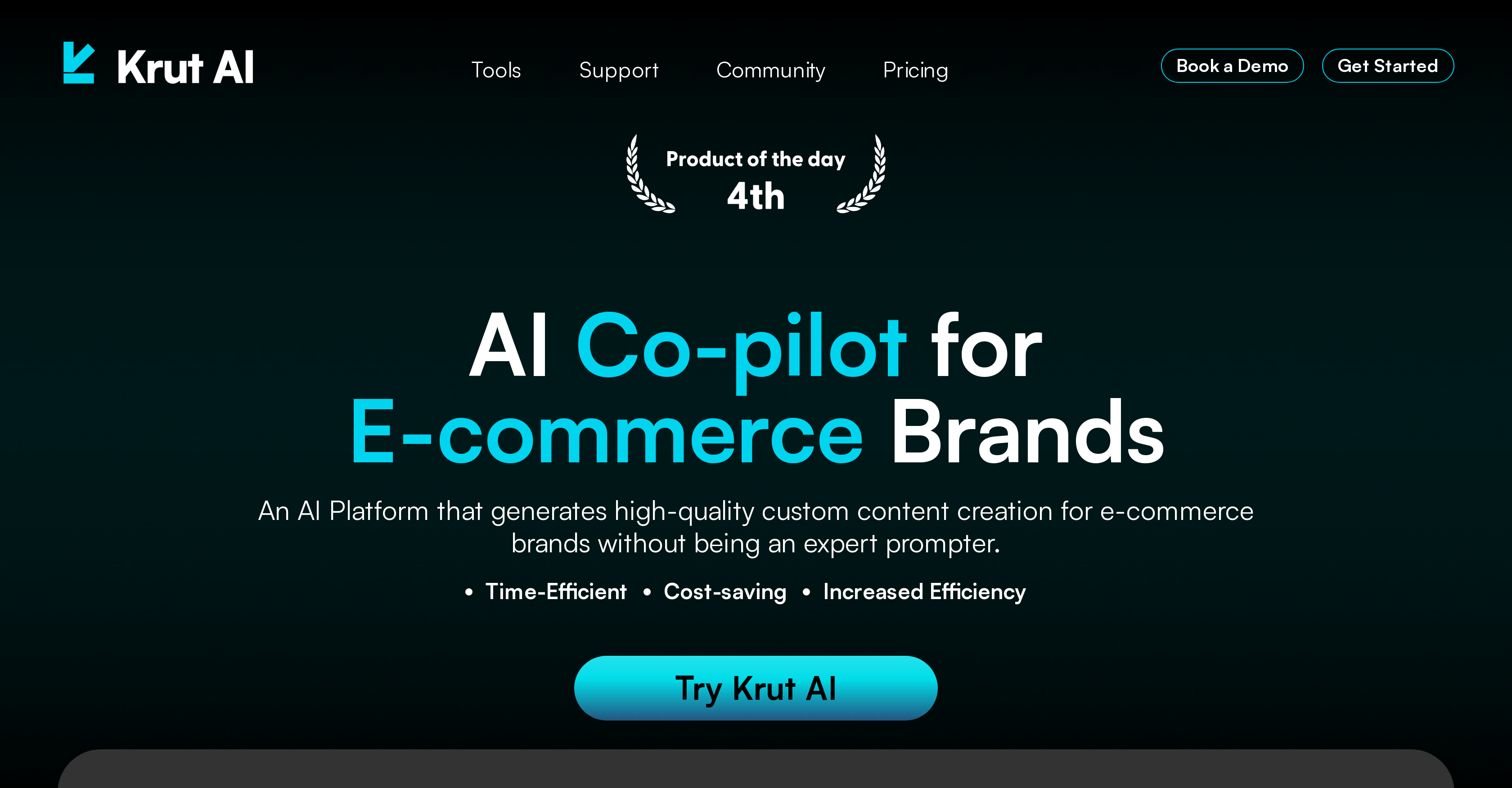 Krut AI - AI Tool For E-commerce