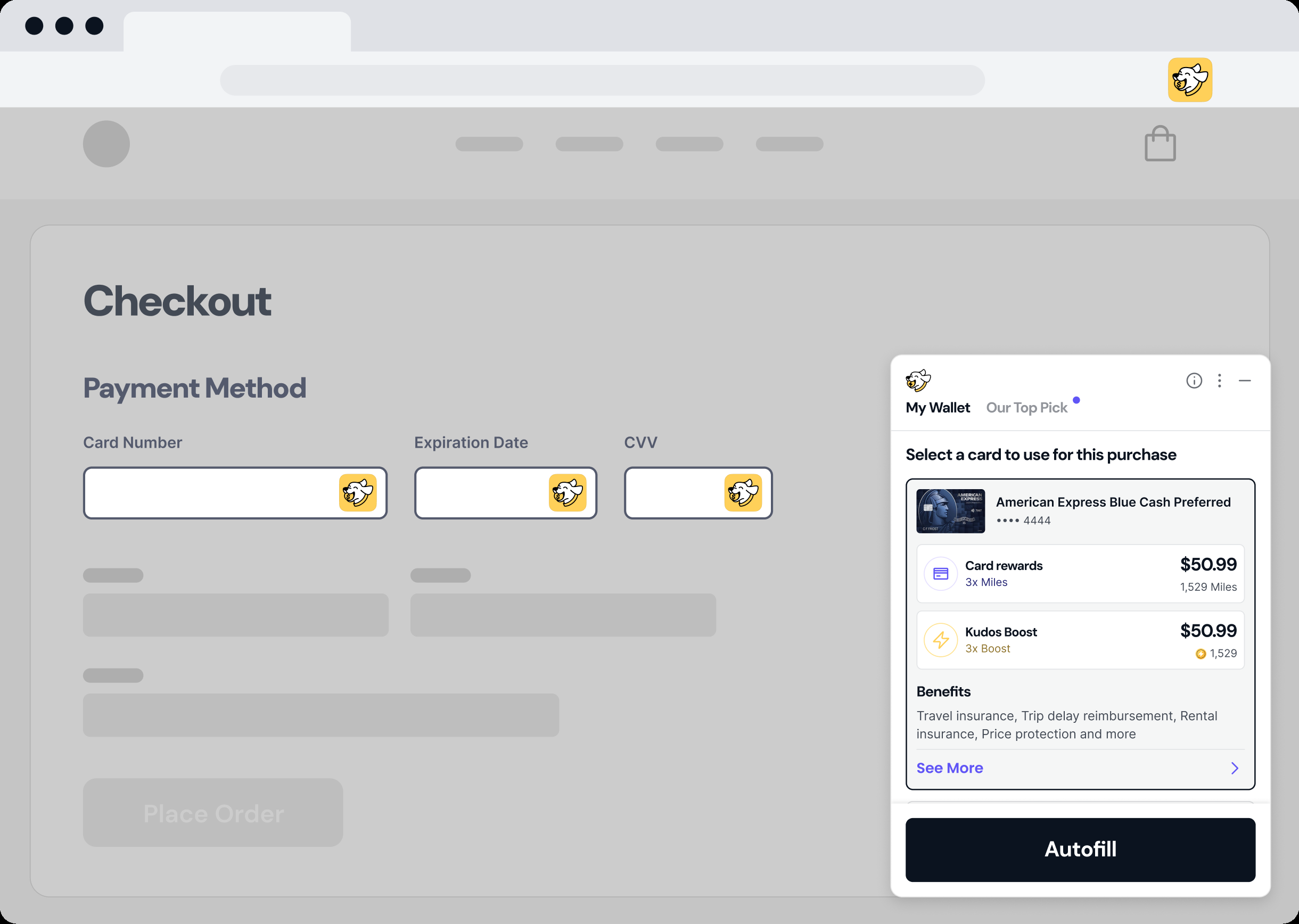 Kudos - Smart Wallet - Credit card rewards - TAAFT