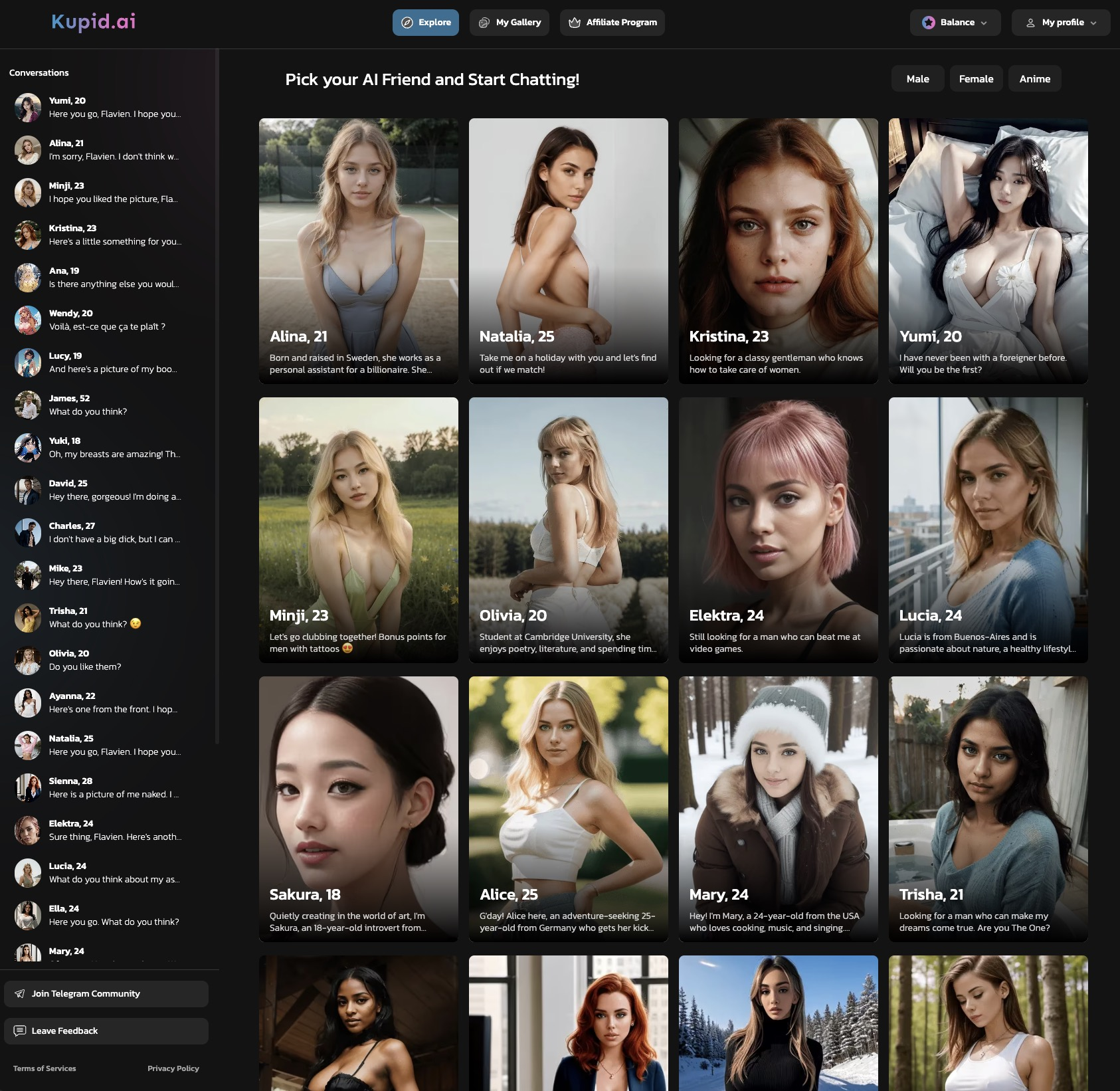 Kupid AI And 38 Other AI Alternatives For Virtual Girlfriend Kupid AI And 38 Other AI Alternatives For Virtual Girlfriend