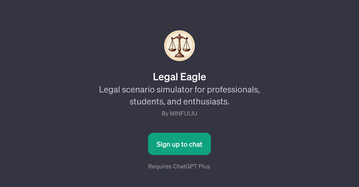 Legal Eagle - Legal scenario simulation - TAAFT
