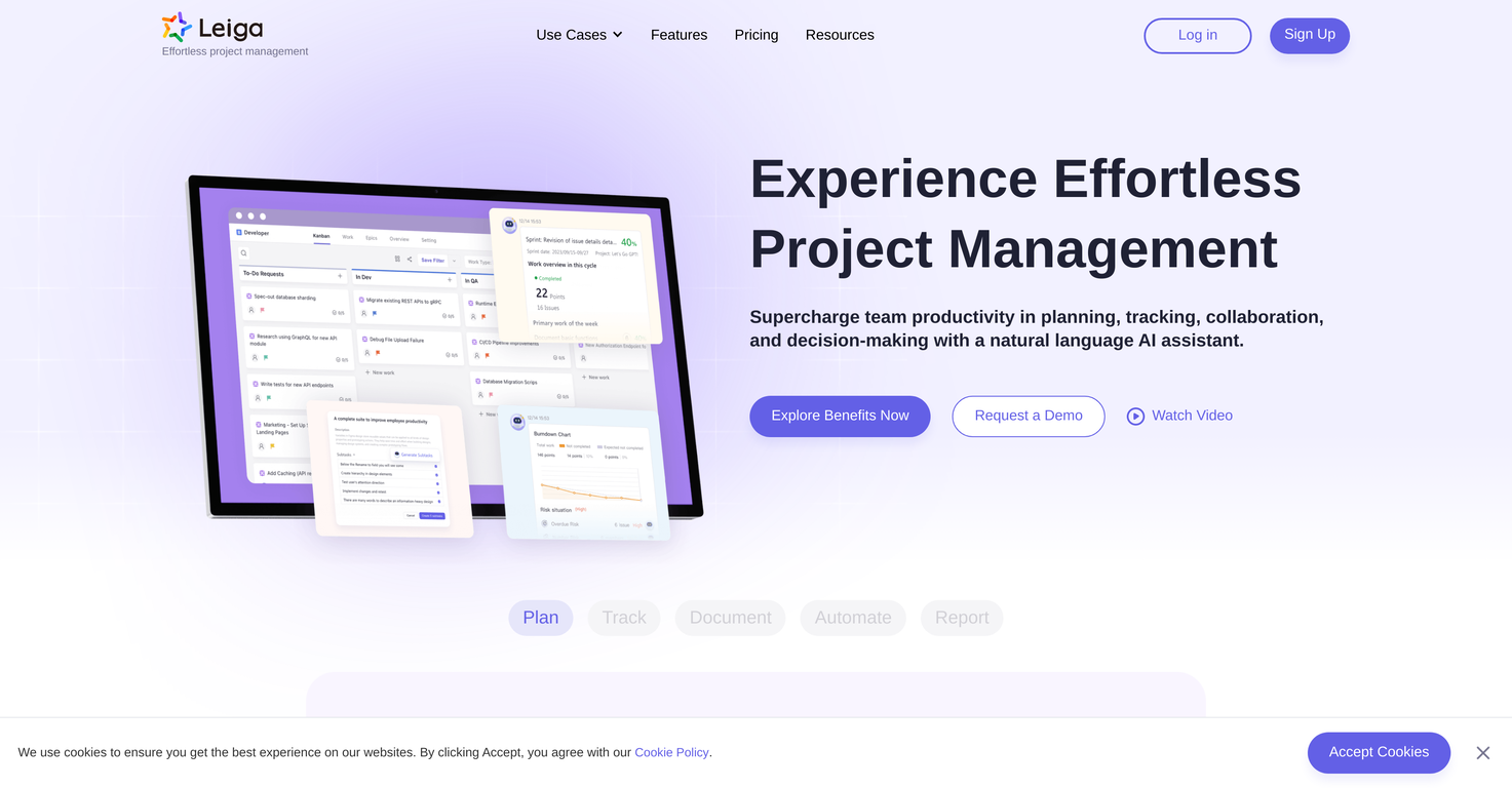 Leiga - AI Tool For Project management