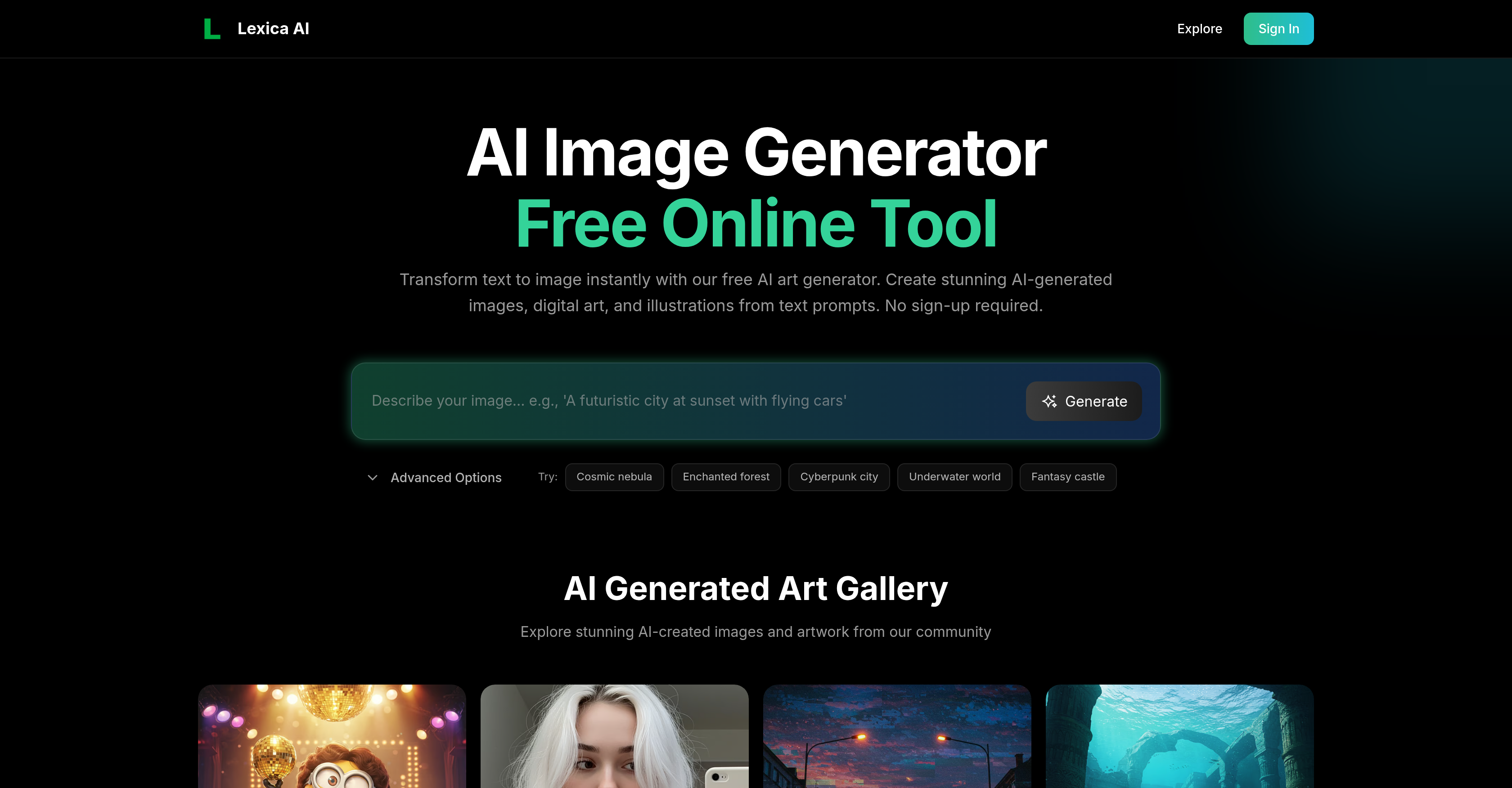 Lexica AI.net - AI Tool For Images