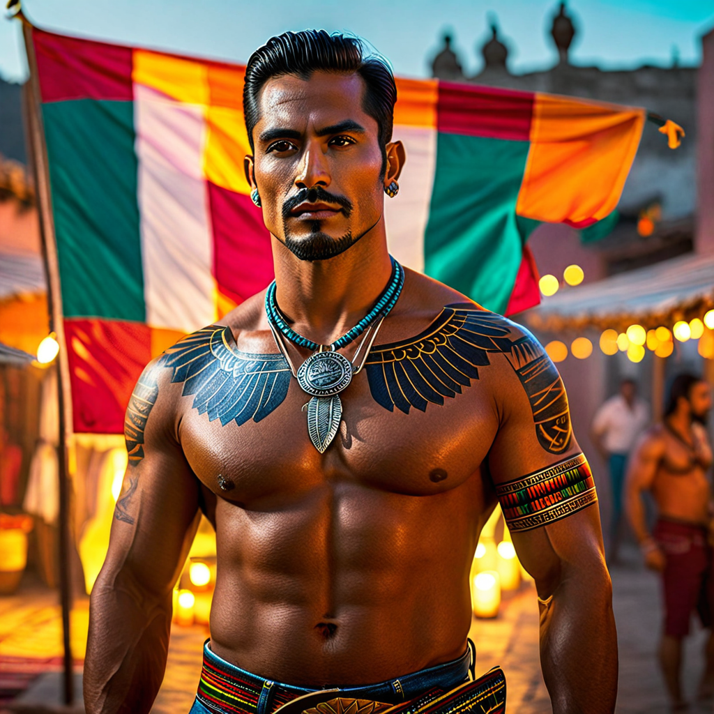 LGBT Muscular mexican daddy - (Free, No Signup AI Tool)