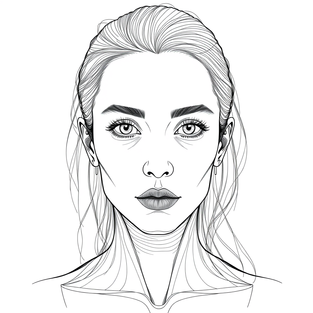 Line Drawing Detailed portraits - (Free, No Signup AI Tool)