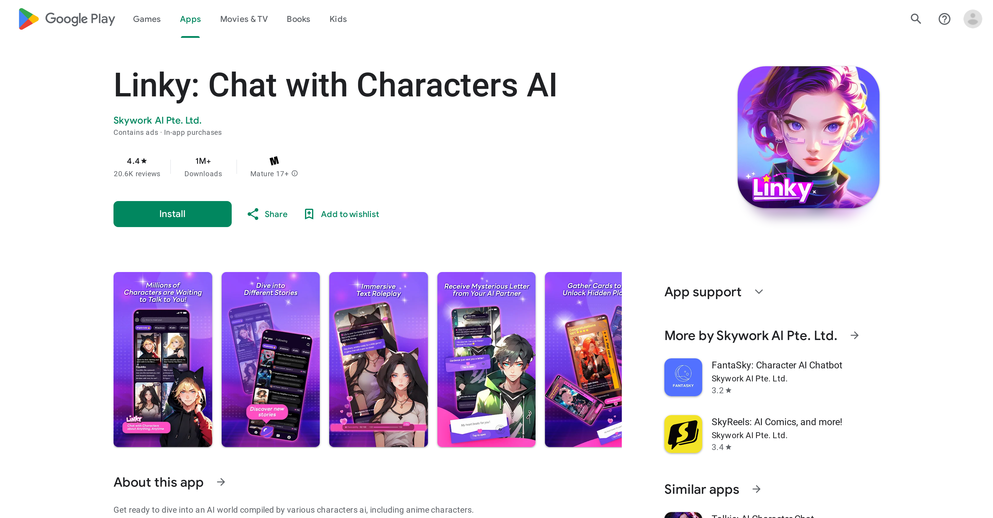 Linky - AI Tool For Chatting