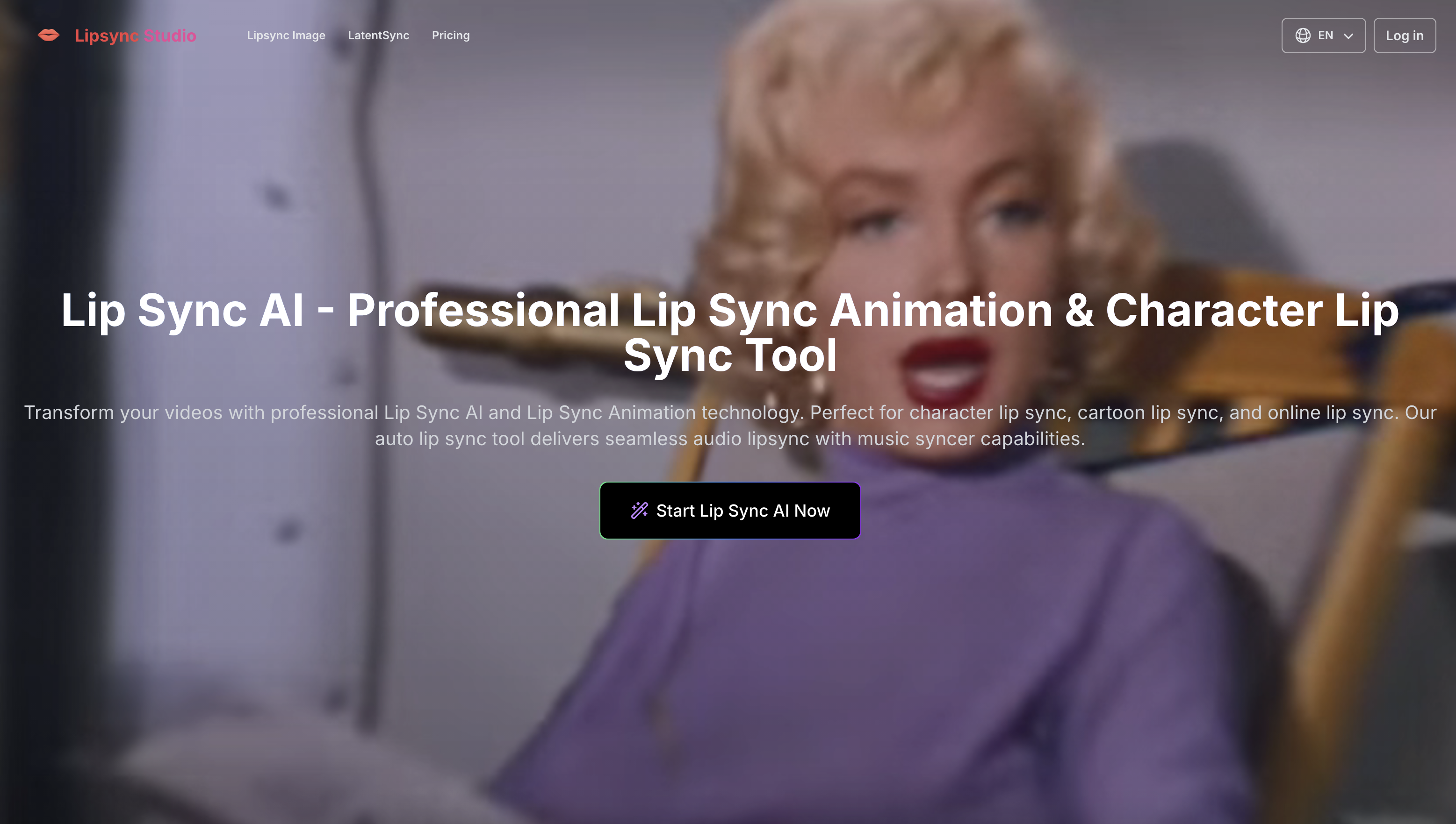 LipSync.Studio - AI Tool For Lip sync videos