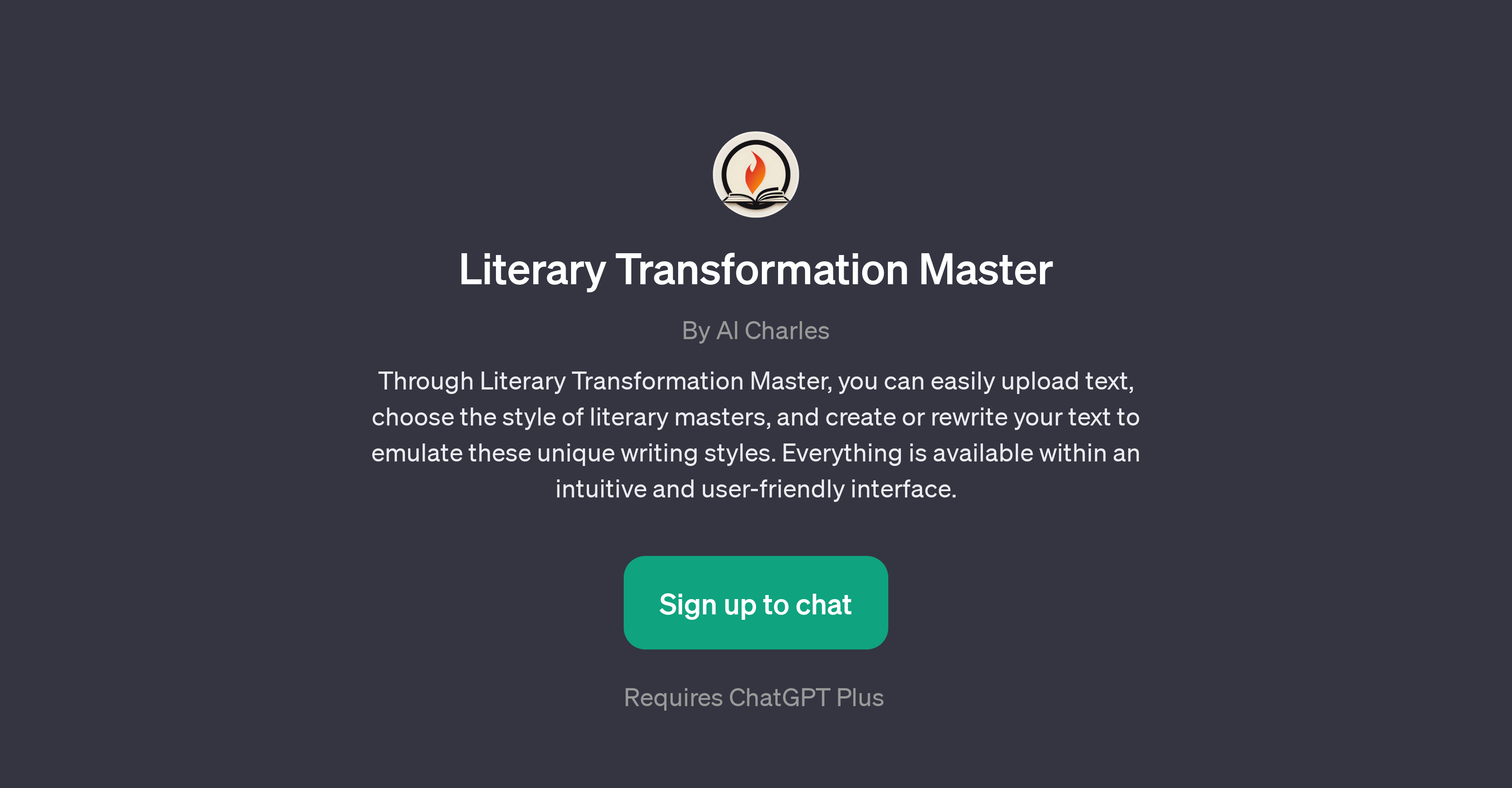 Literary Transformation Master And 40 Other AI Alternatives For Text ...