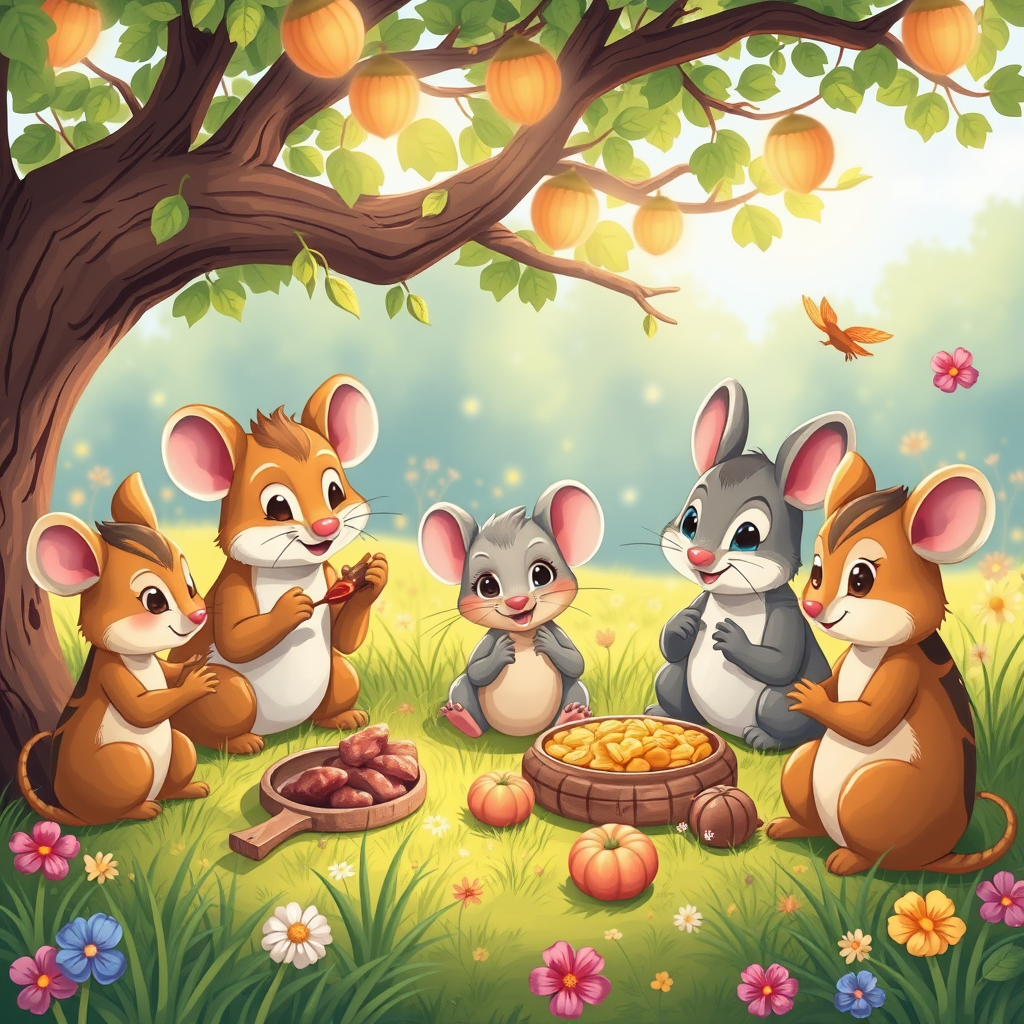 Little Mouse is My Friend Cartoon - (Free, No Signup AI Tool)