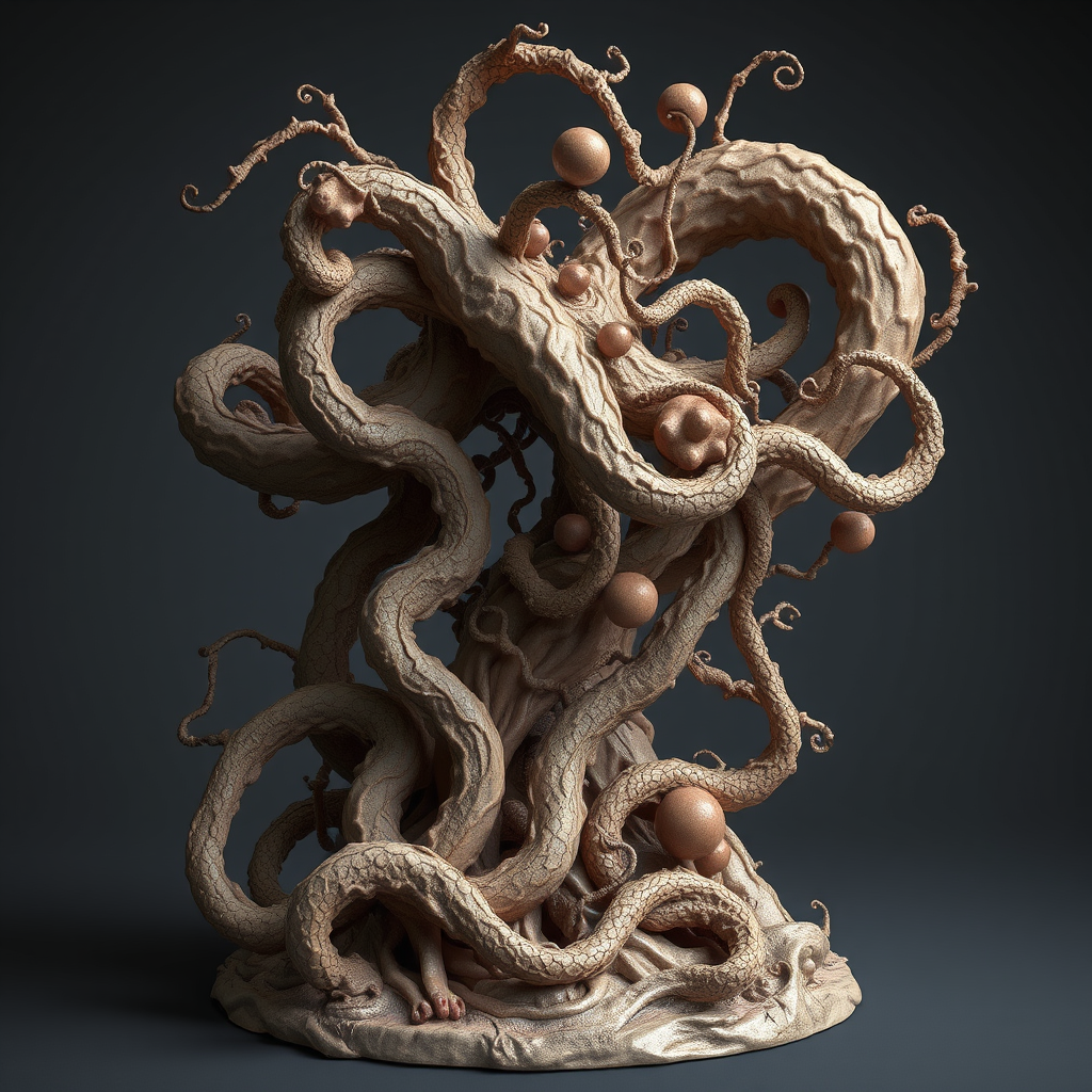 Lovecraftian Organic Forms - (Free, No Signup AI Tool)