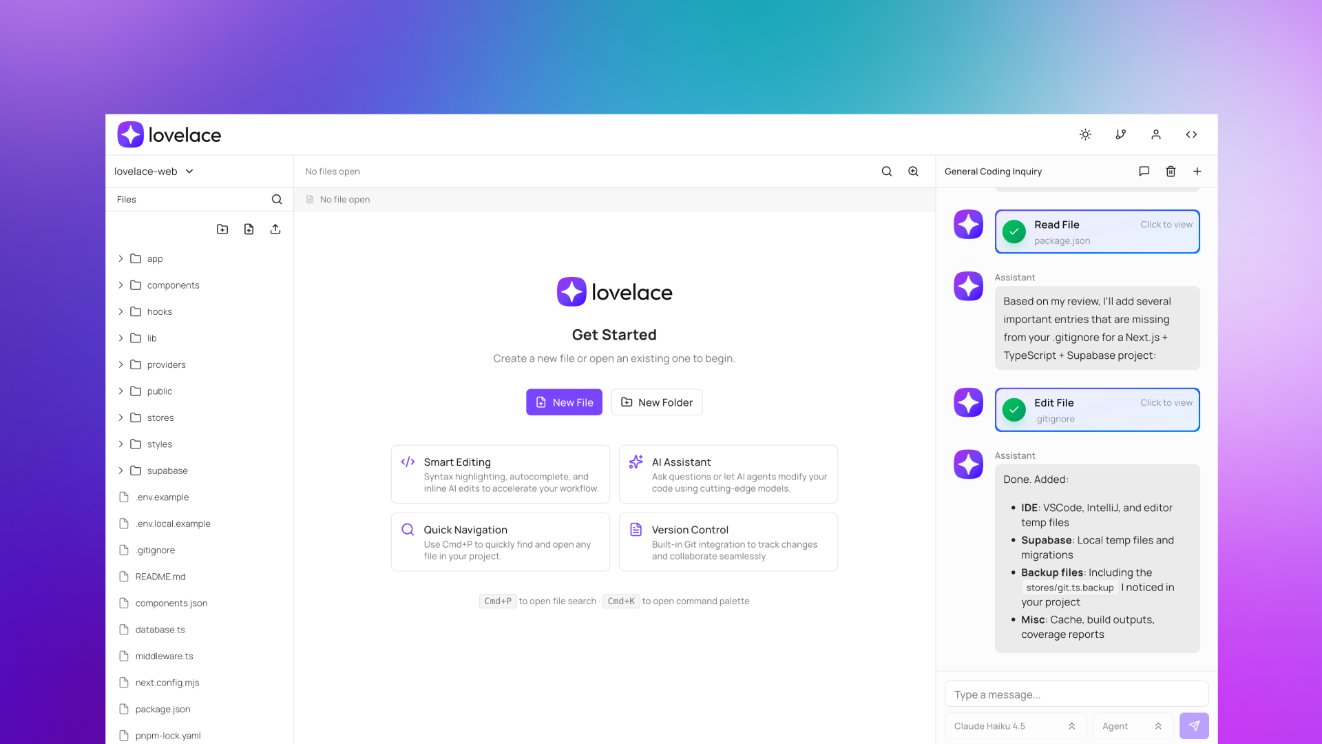 Lovelace - AI Tool For Coding