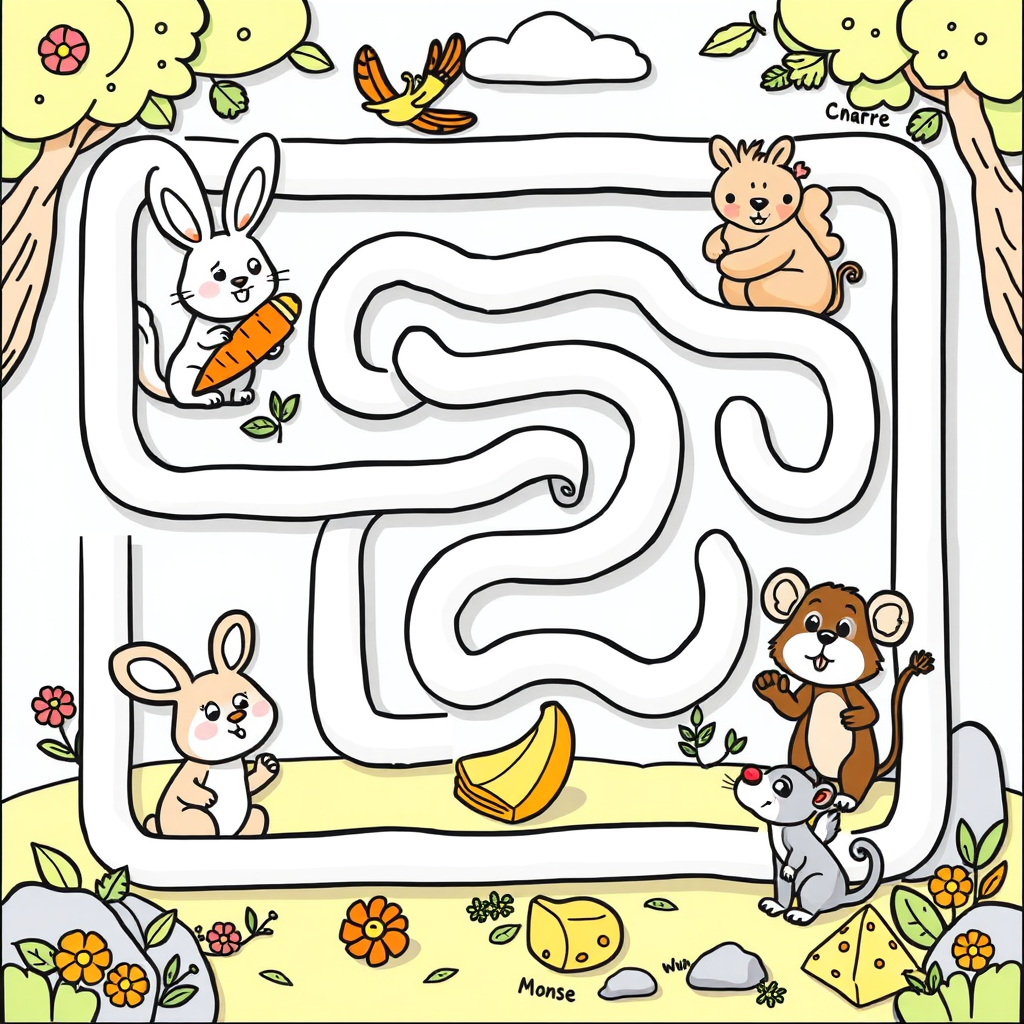 Maze puzzle - (Free, No Signup AI Tool)