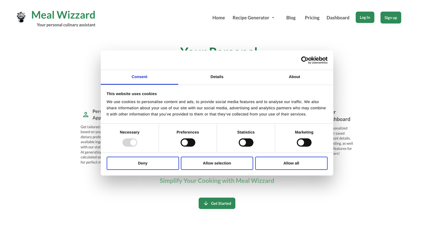 Meal Wizzard And 11 Other AI Alternatives For Meal plans