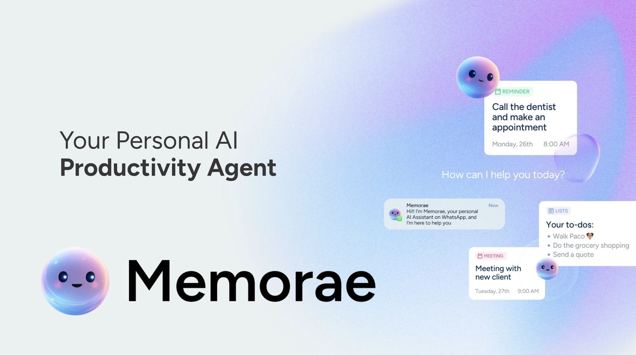 Memorae - AI Tool For Productivity