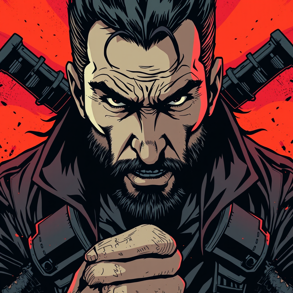 Mitch-gerads-gritty-comic-art-style - (Free, No Signup AI Tool)