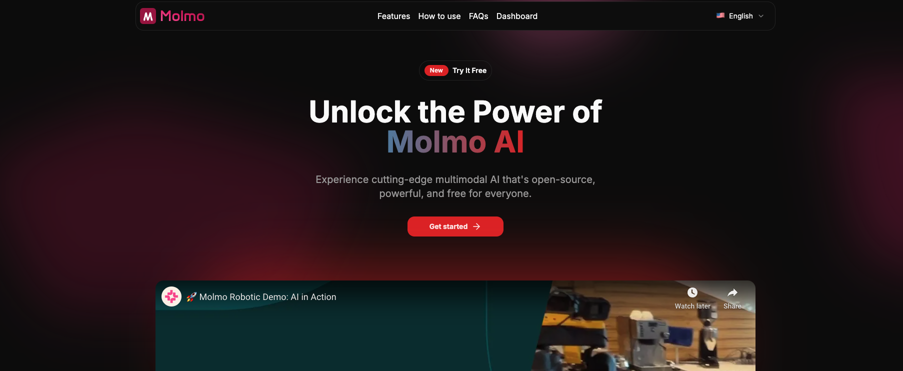 Molmo AI - AI Tool For Productivity