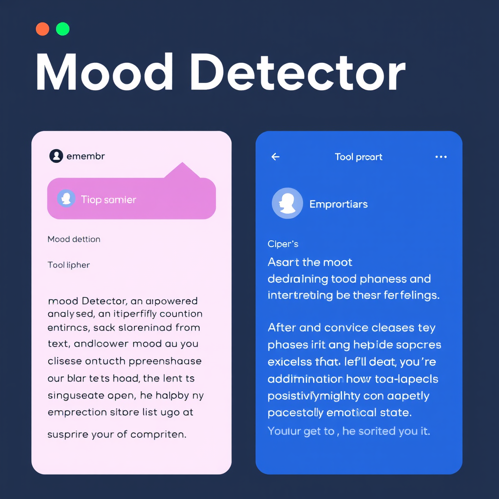 Mood Detector - Free AI Tool | TAAFT