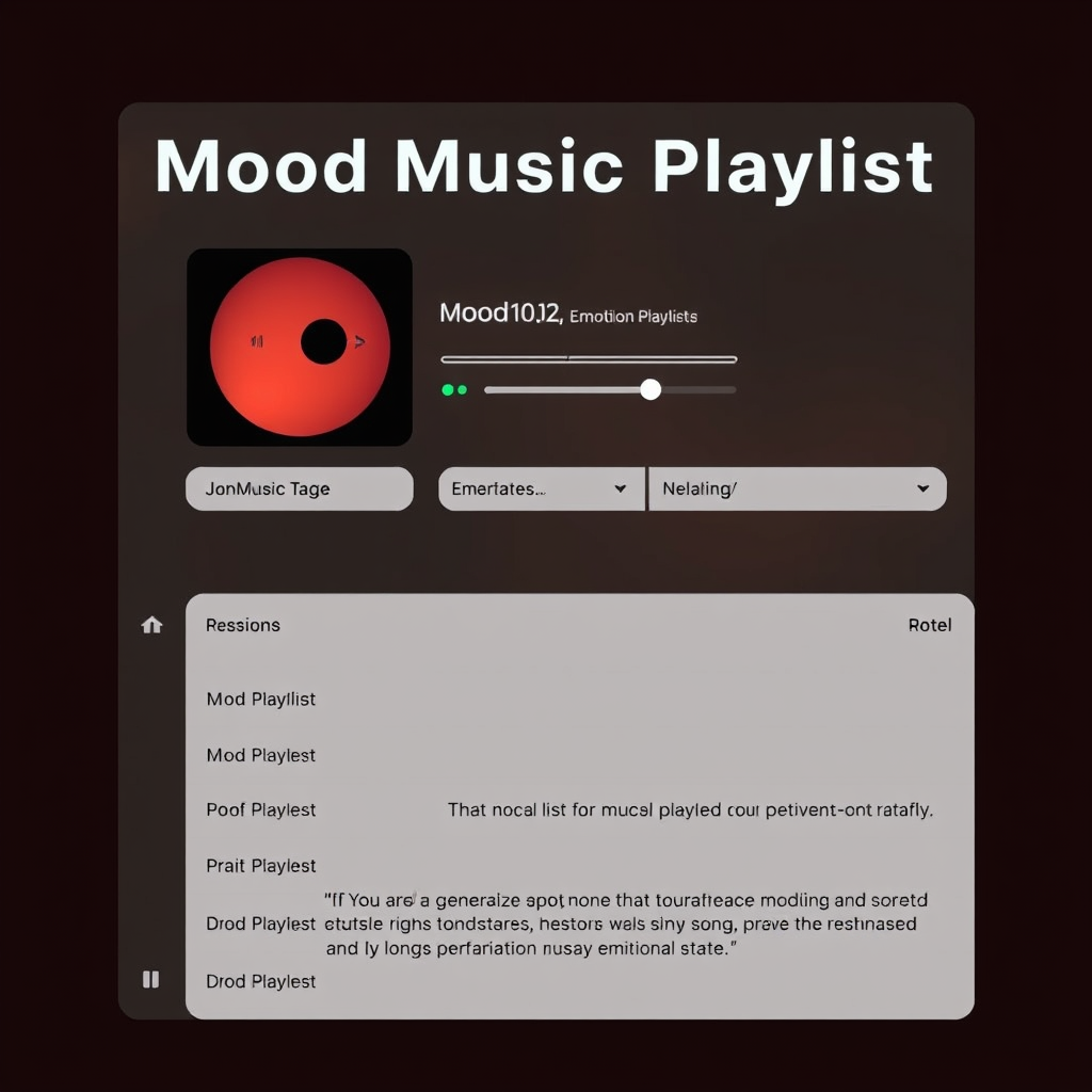 Mood Music Playlist - (Free, No Signup AI Tool)