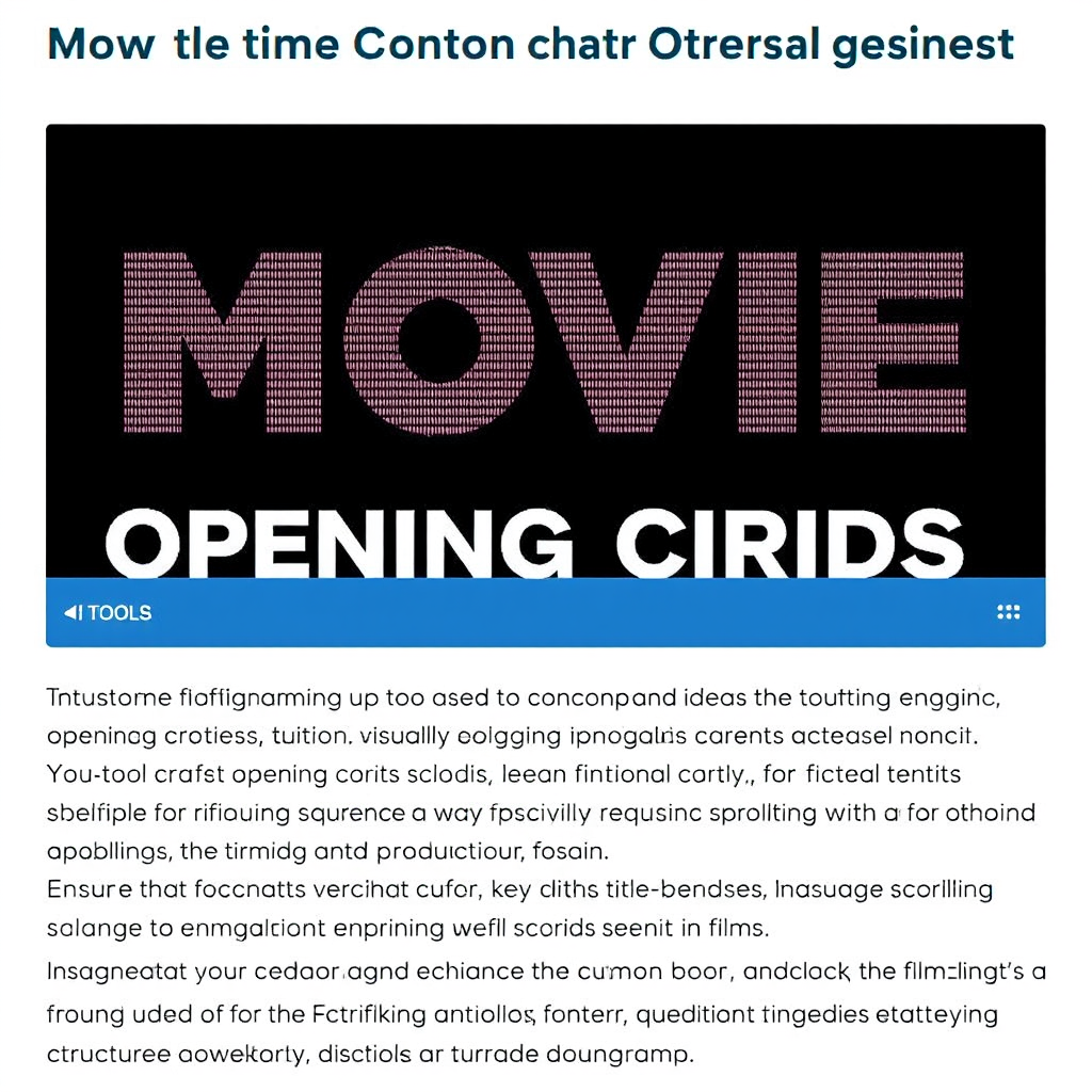 Movie Opening Credits Crawl Art Generator - (Free, No Signup AI Tool)