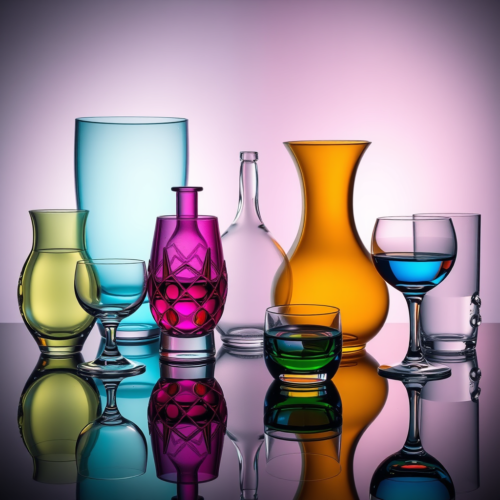 multible glass image create ai - (Free, No Signup AI Tool)