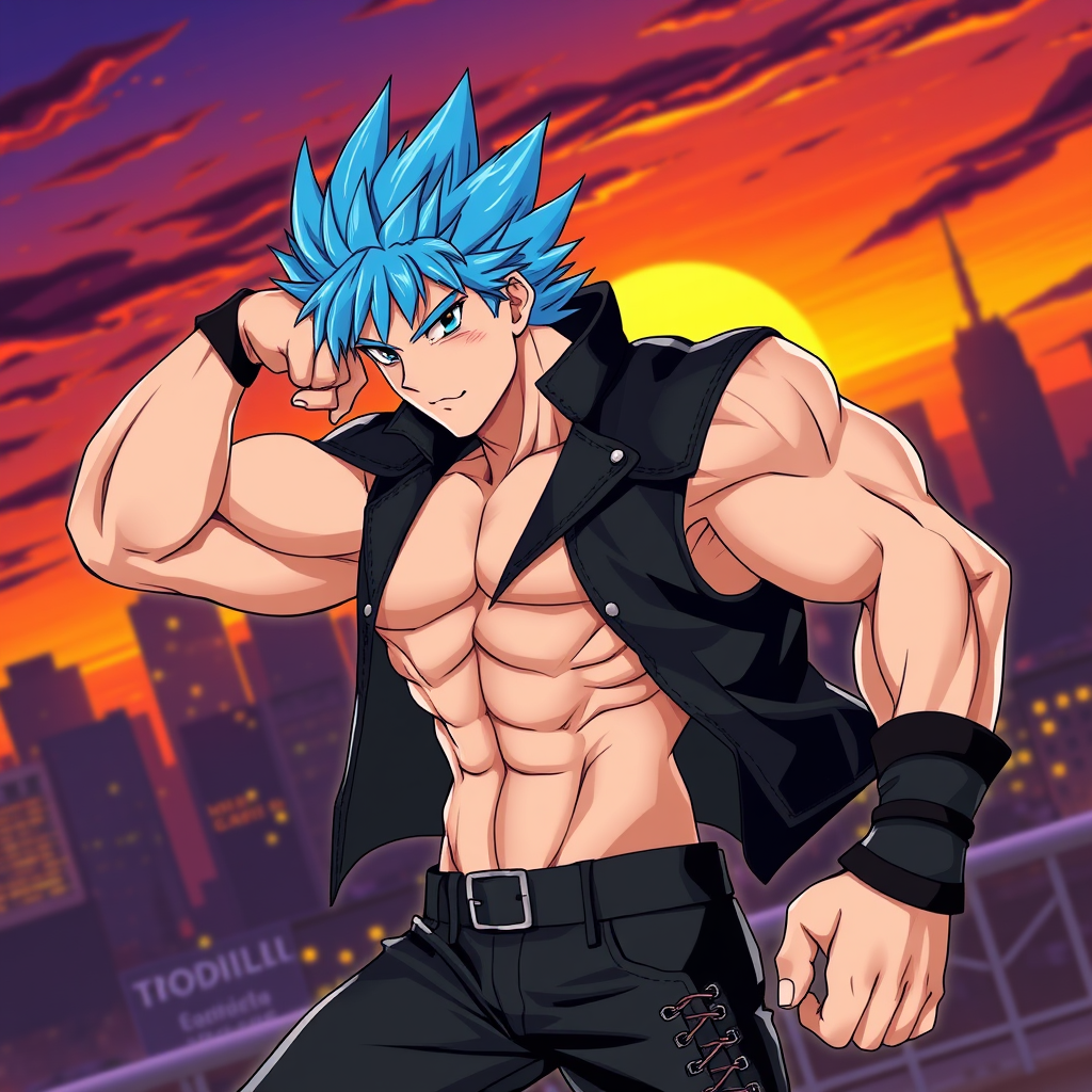 Muscly Anime Men Generator - (Free, No Signup AI Tool)