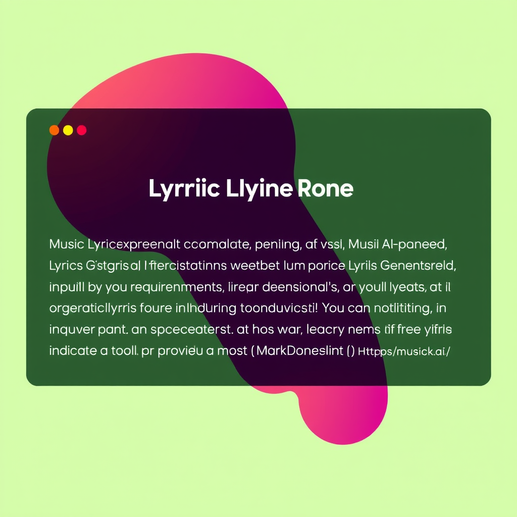 Music Lyrics Generator by Musick.ai - (Free, No Signup AI Tool)