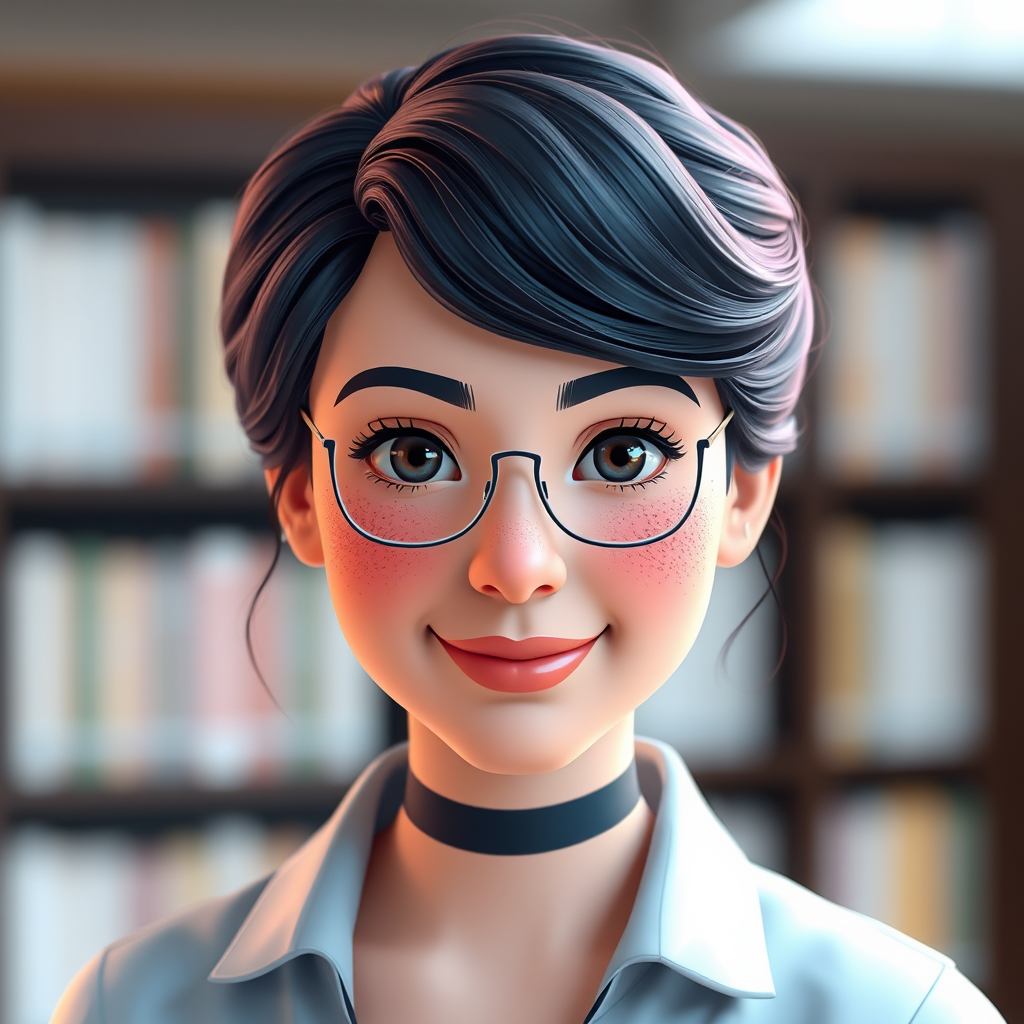 My Avatar Karina Lazuli of universitary e-Tutor using AI tools - (Free ...