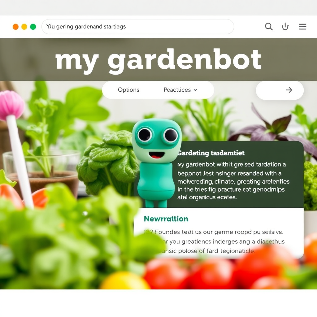 my gardenbot - (Free, No Signup AI Tool)
